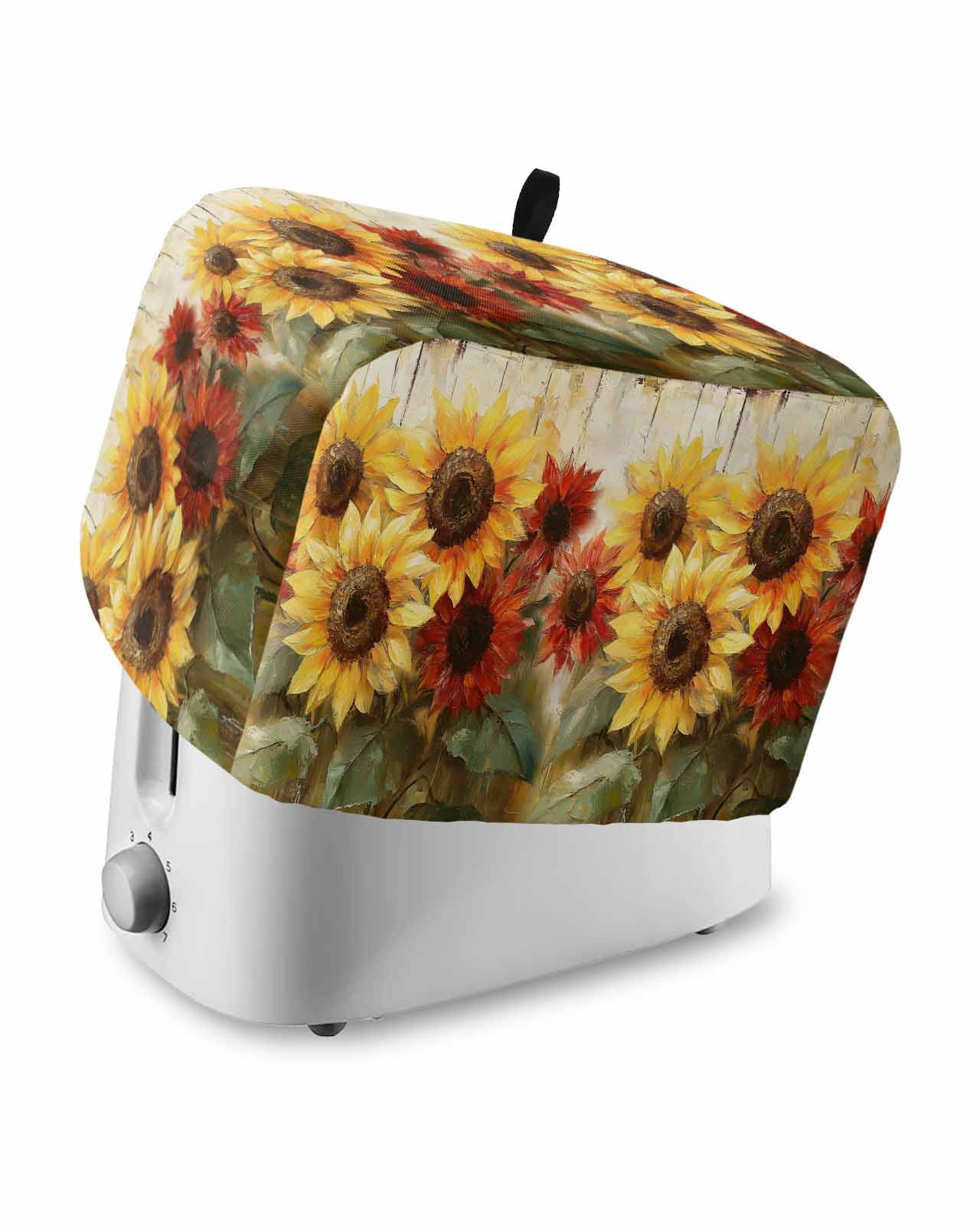 Fsddascl Summer Sunflowers Toaster Cover 4 Slice, Large Kitchen ...