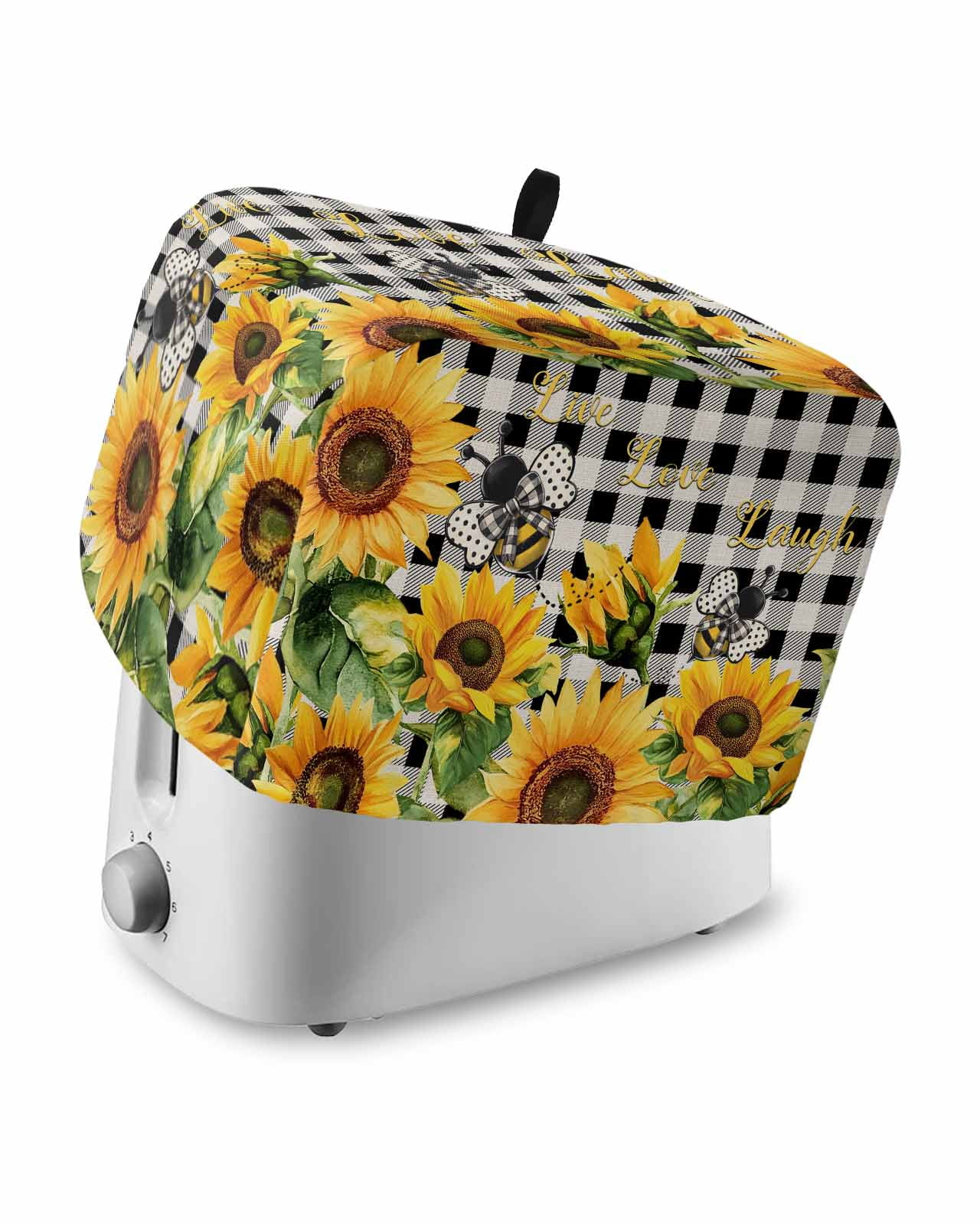 Fsddascl Sunflower Bee Small Toaster Cover 2 Slice, Kitchen Appliance ...