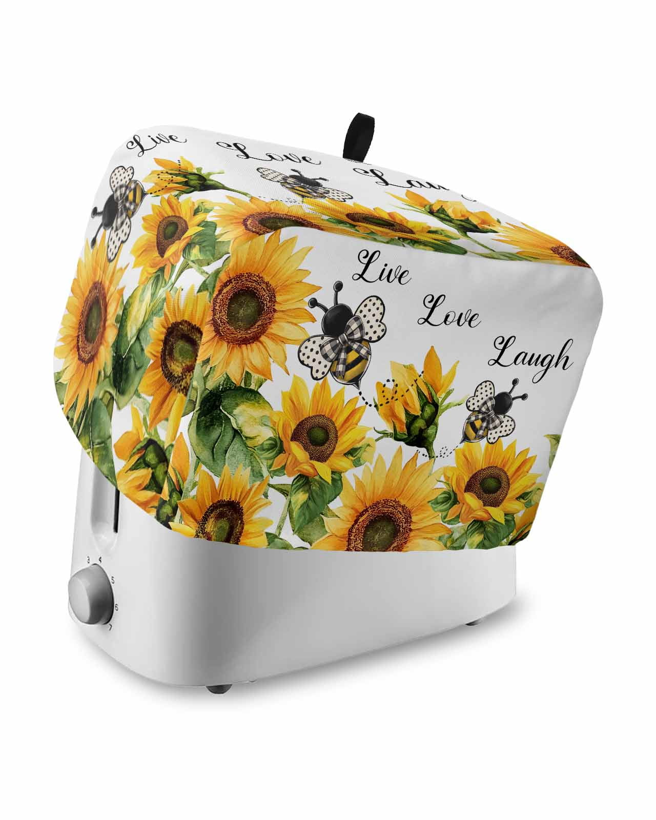 Fsddascl Sunflower Bee Toaster Cover 4 Slice, Large Kitchen Appliance ...