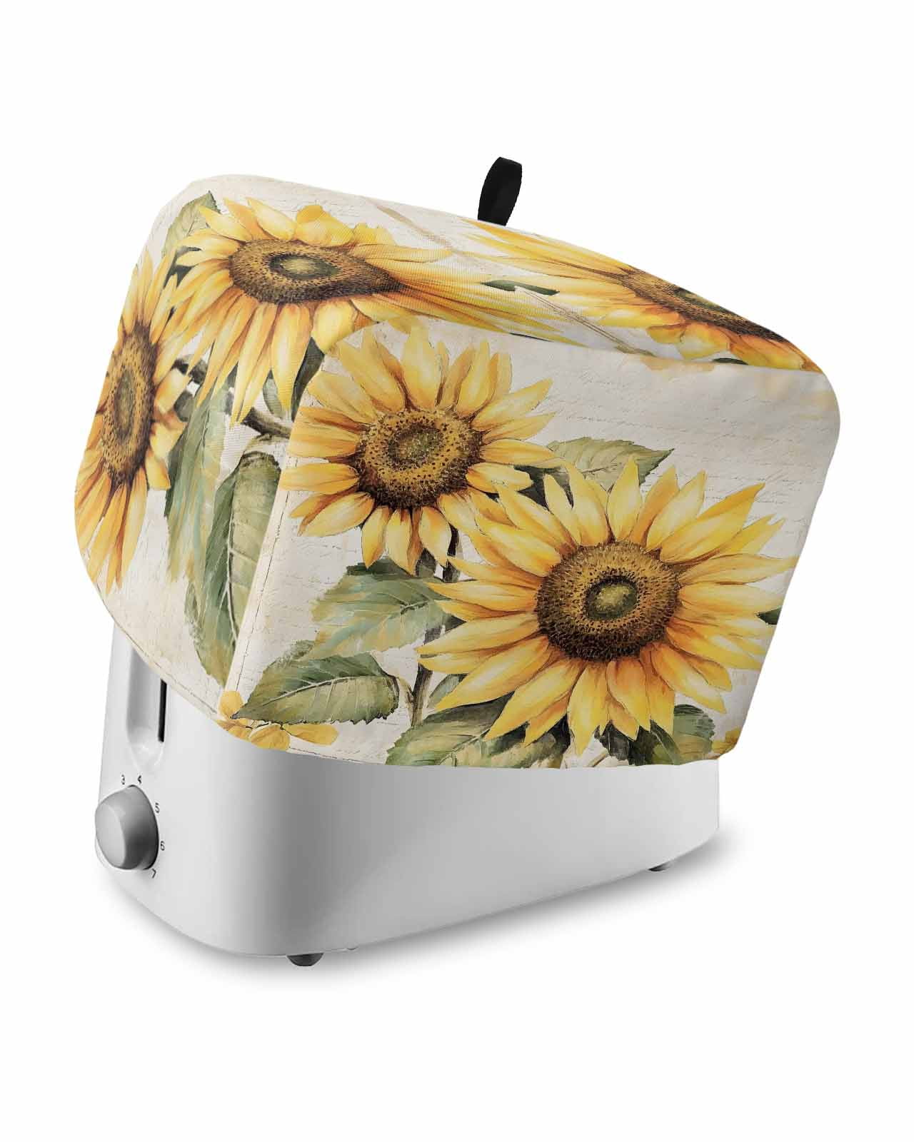 Fsddascl Sunflower Blossom Toaster Cover 4 Slice, Large Kitchen ...