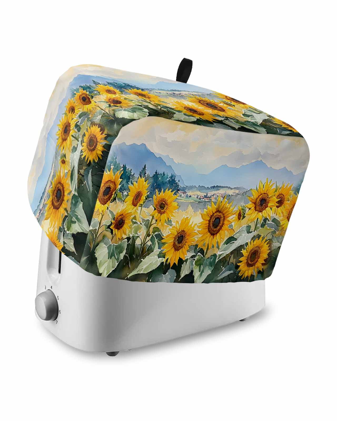 Fsddascl Sunflower Summer Small Toaster Cover 2 Slice, Kitchen ...