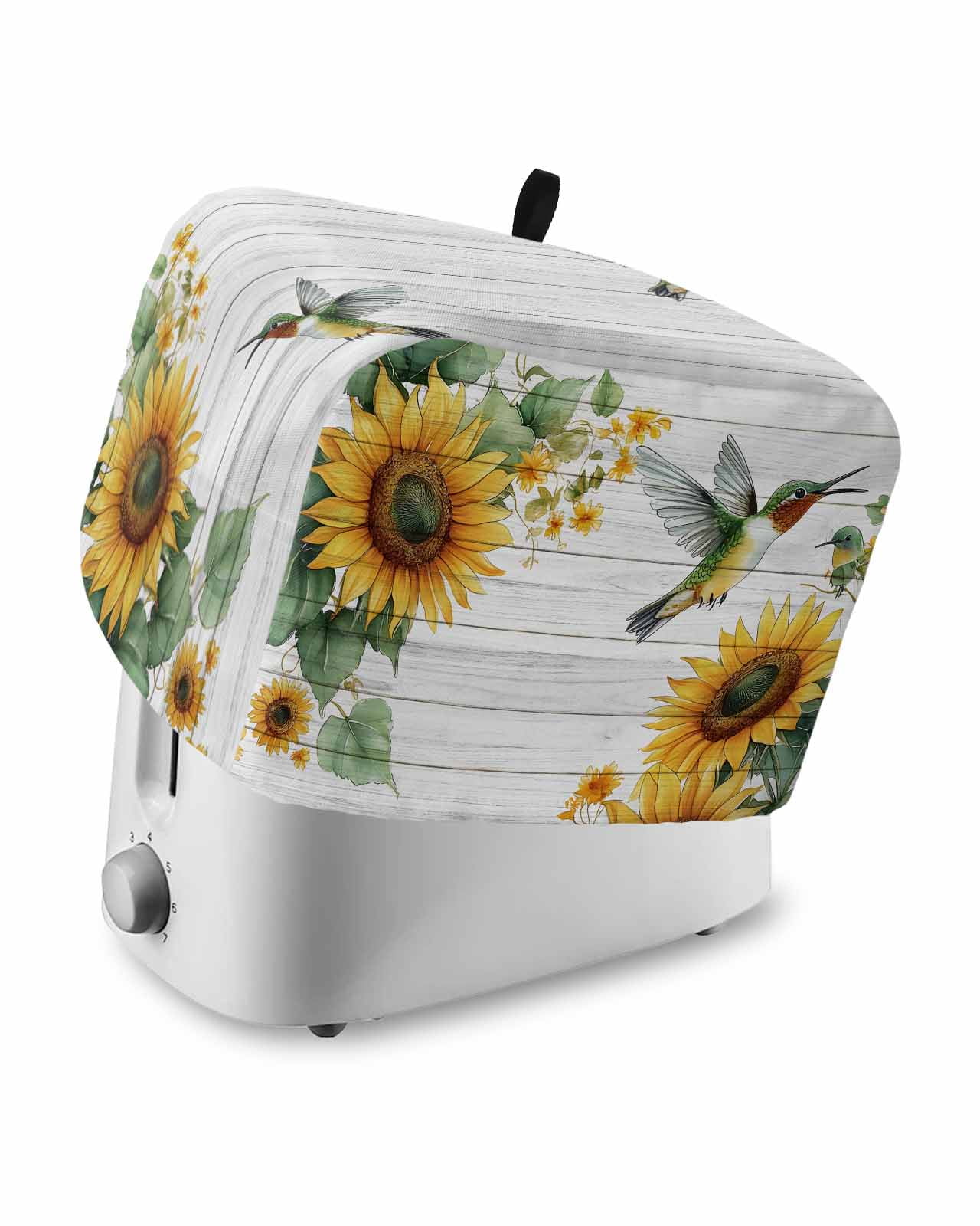 Fsddascl Sunflower Toaster Cover 2 Slice, Small Kitchen Appliance ...