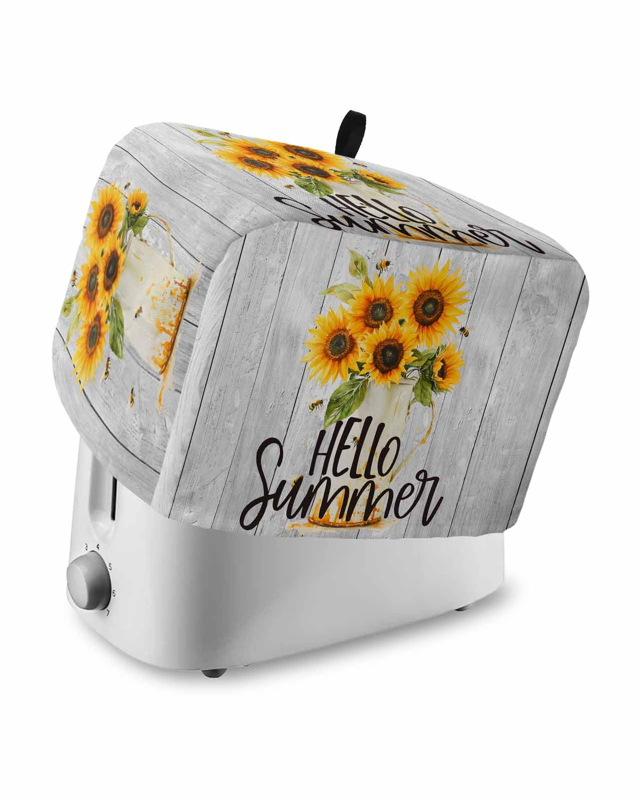 Fsddascl Sunflower Toaster Cover 4 Slice, Large Kitchen Appliance ...