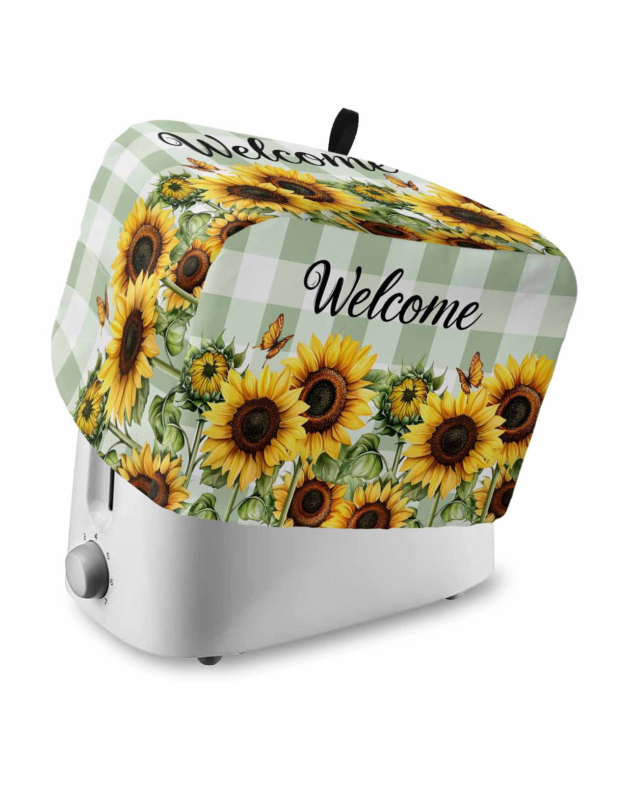 Fsddascl Sunflower Toaster Cover 4 Slice, Large Kitchen Appliance ...