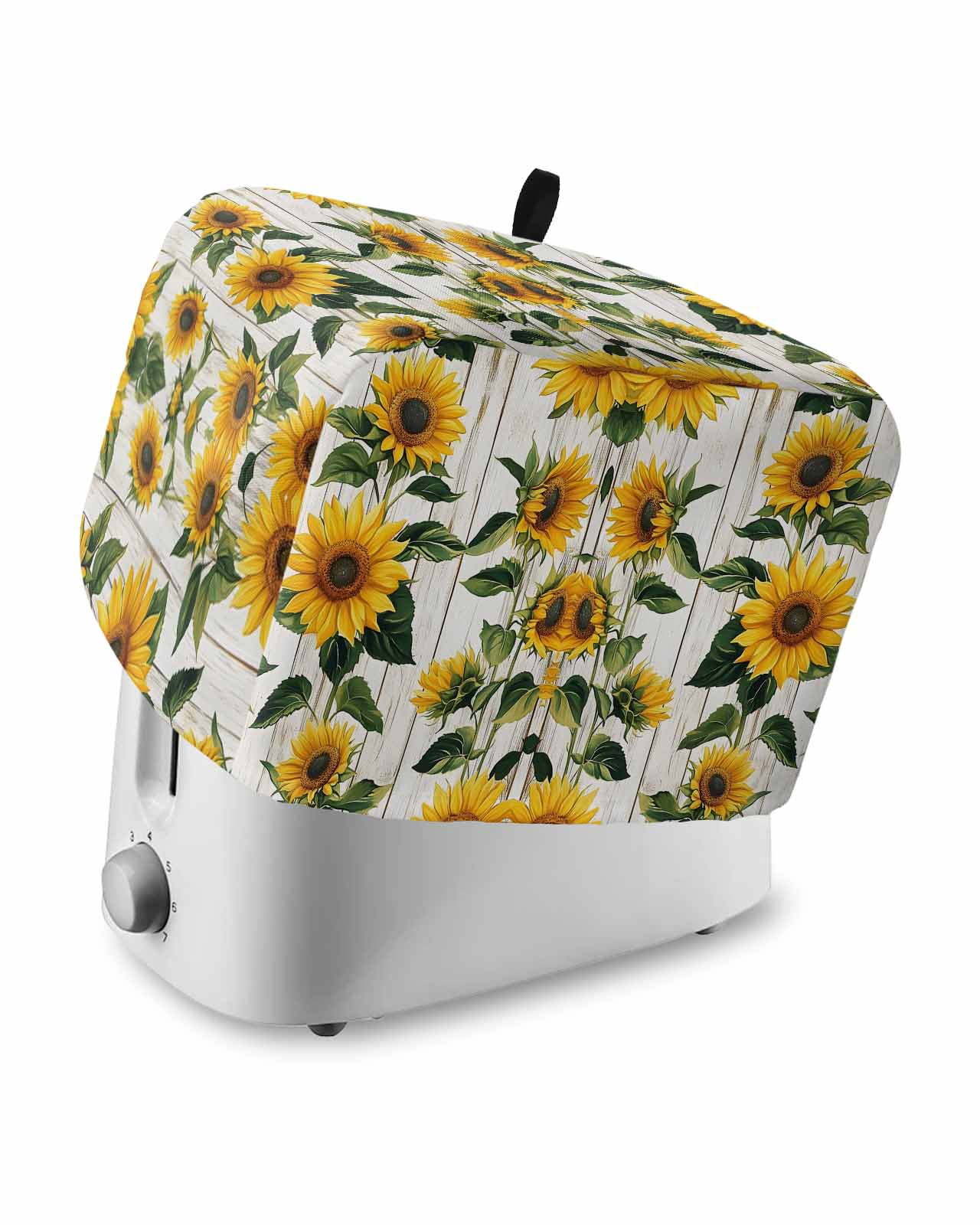 Fsddascl Sunflowers Toaster Cover 4 Slice, Large Kitchen Appliance ...