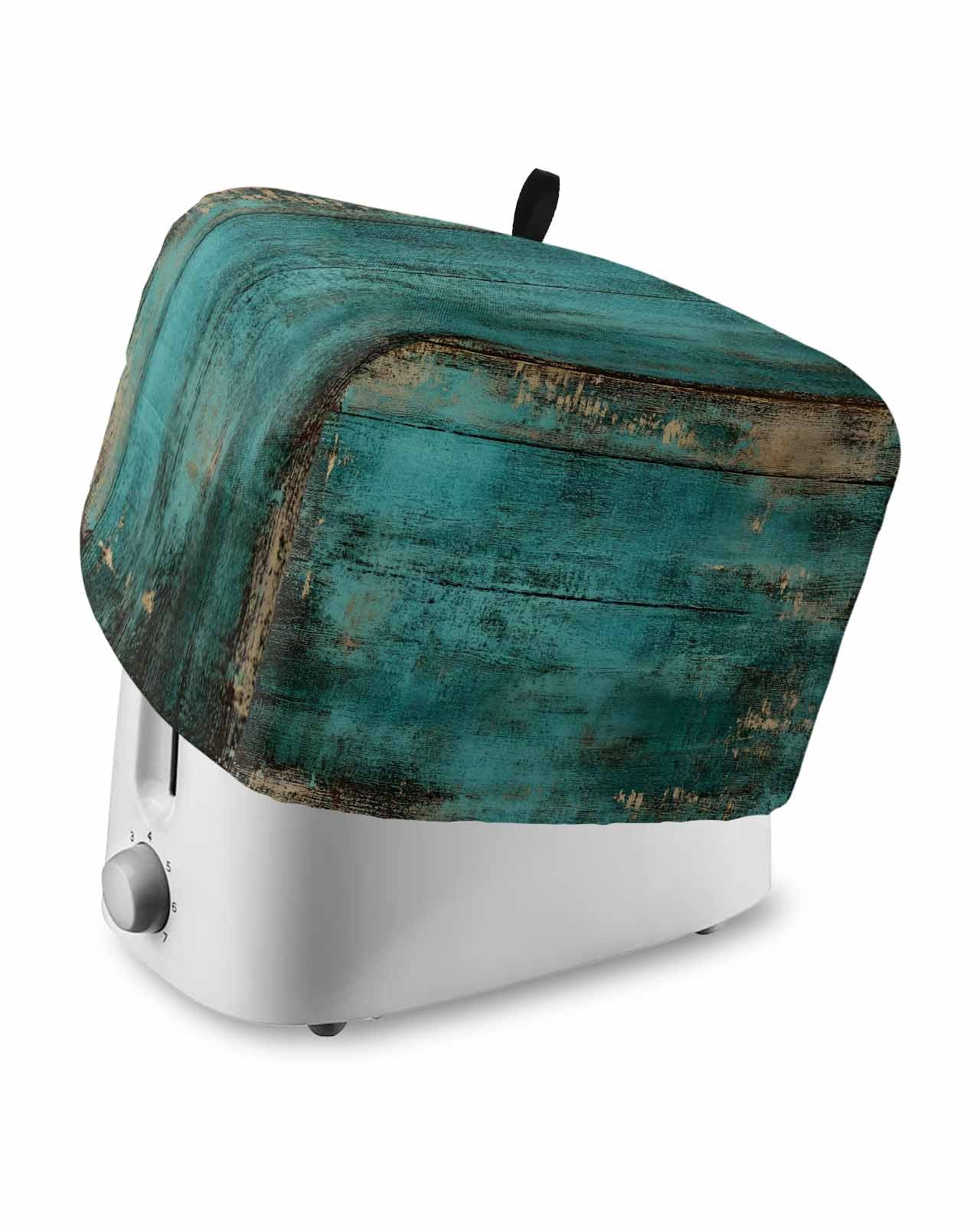 Fsddascl Teal Brown Board Small Toaster Cover 2 Slice, Kitchen ...