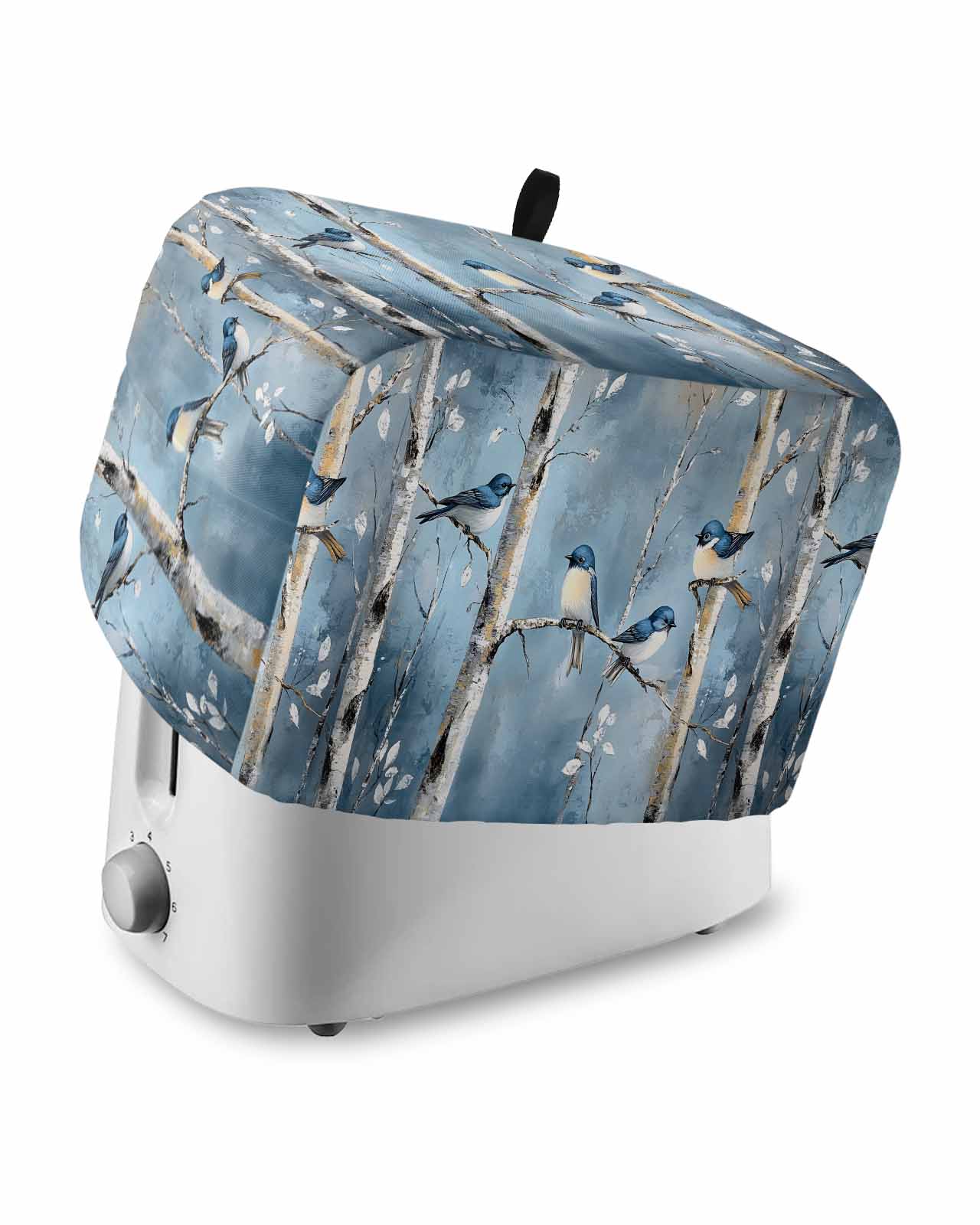 Fsddascl Teal Vintage Branches Small Toaster Cover 2 Slice, Kitchen ...