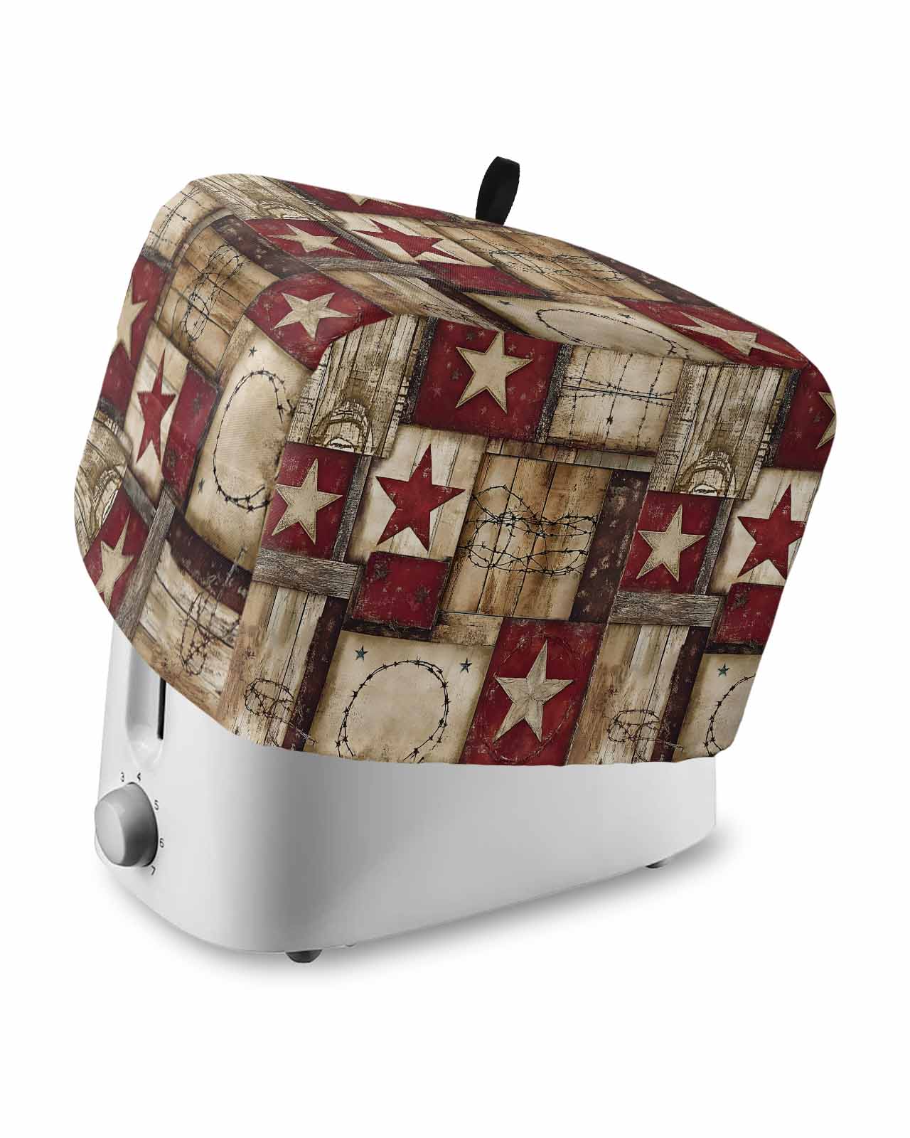 Fsddascl Texas Star Farm Toaster Cover 2 Slice, Small Kitchen Appliance ...