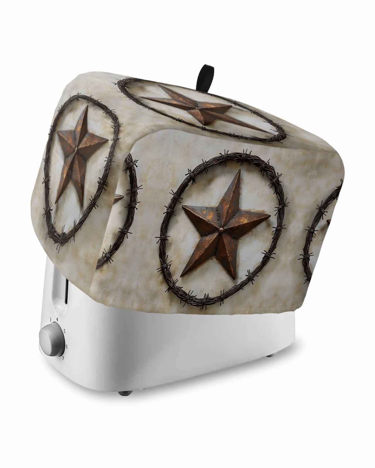Fsddascl Texas Star Retro Toaster Cover 2 Slice, Small Kitchen ...