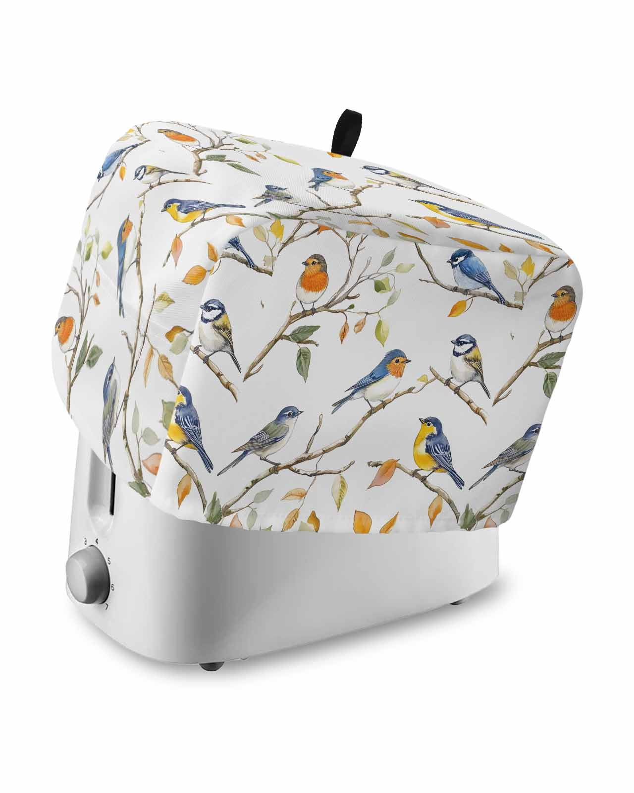 Fsddascl Tree Bird Toaster Cover 2 Slice, Small Kitchen Appliance ...