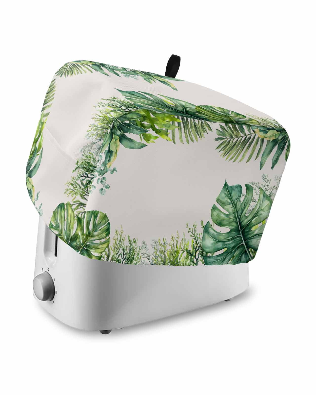 Fsddascl Tropical Palm Leaf Small Toaster Cover 2 Slice, Kitchen ...