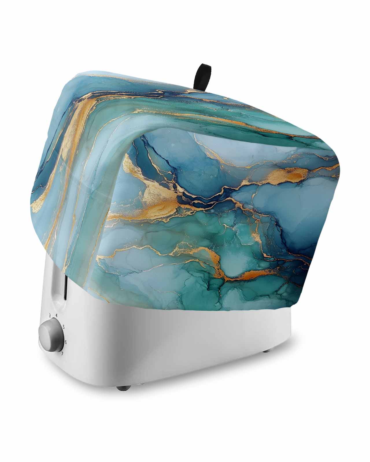 Fsddascl Turquoise Blue Small Toaster Cover 2 Slice, Kitchen Appliance ...