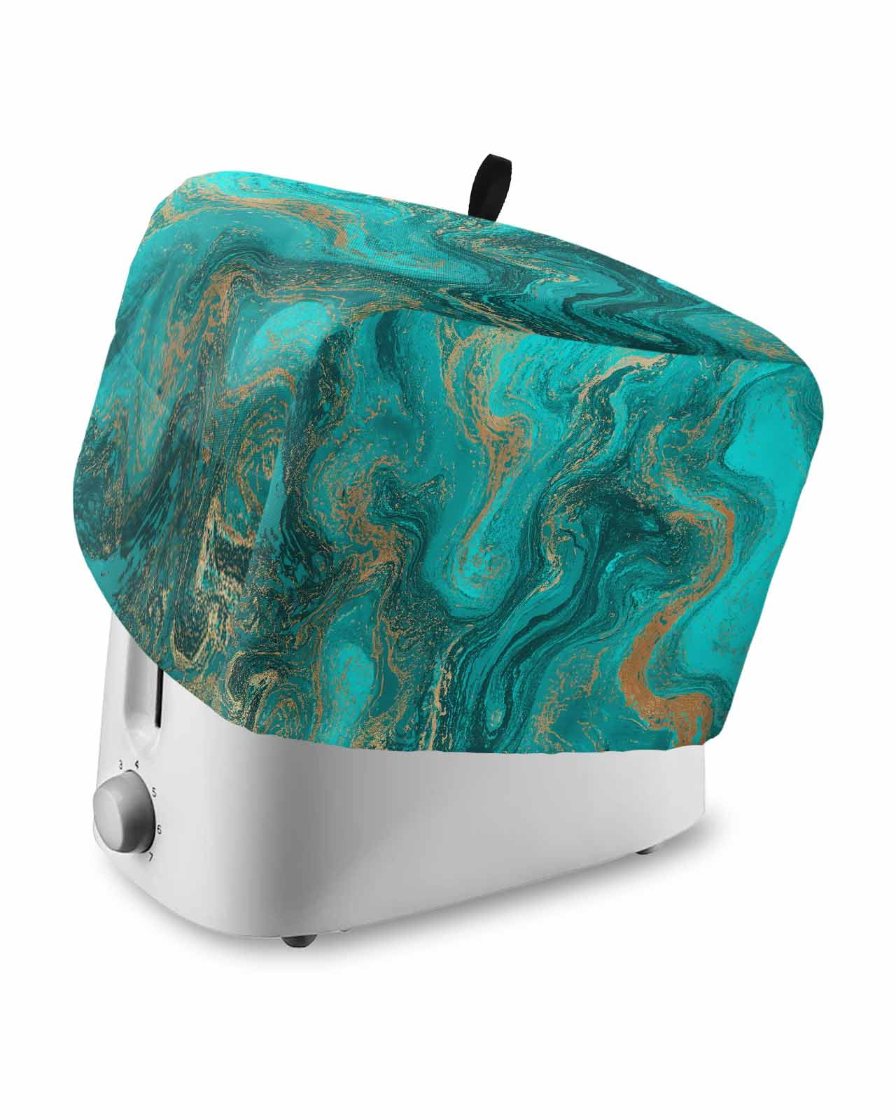 Fsddascl Turquoise Marble Toaster Cover 2 Slice, Small Kitchen ...