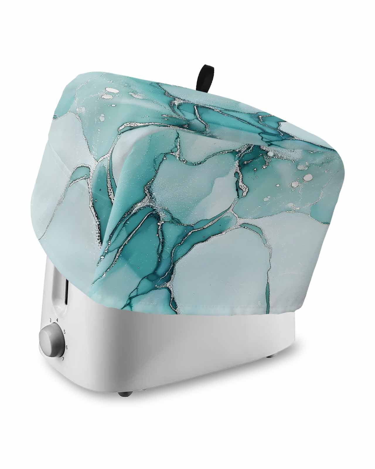 Fsddascl Turquoise Marble Toaster Cover 2 Slice, Small Kitchen ...