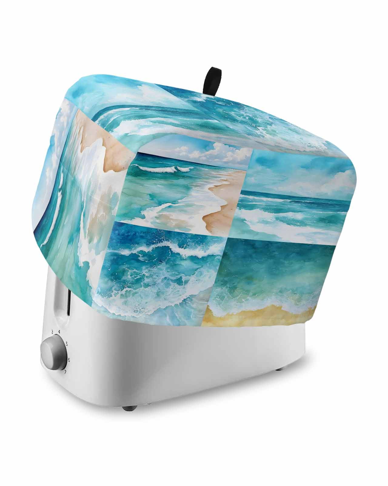 Fsddascl Turquoise Summer Beach Small Toaster Cover 2 Slice, Kitchen ...