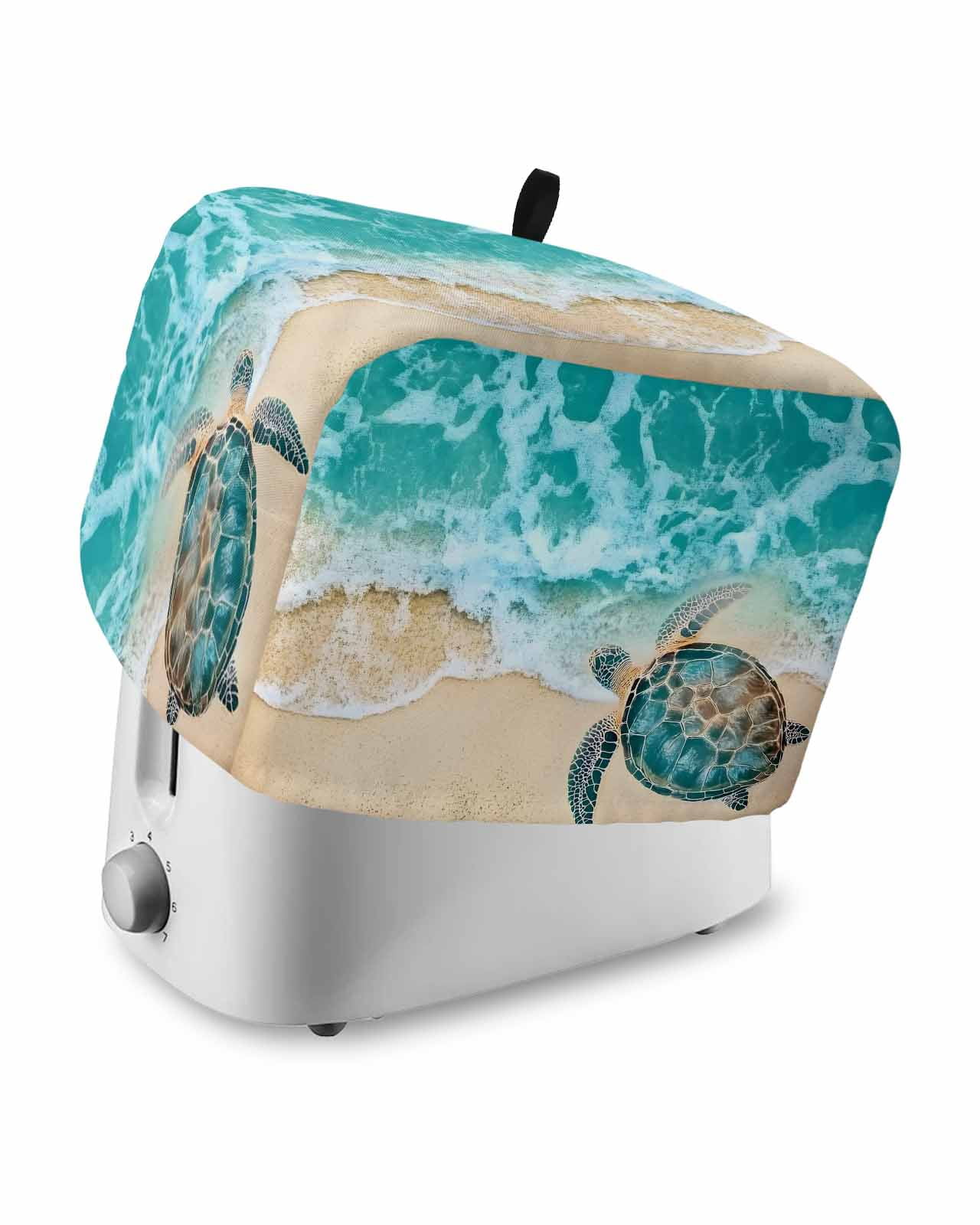 Fsddascl Turtle Toaster Cover 4 Slice, Large Kitchen Appliance Covers ...