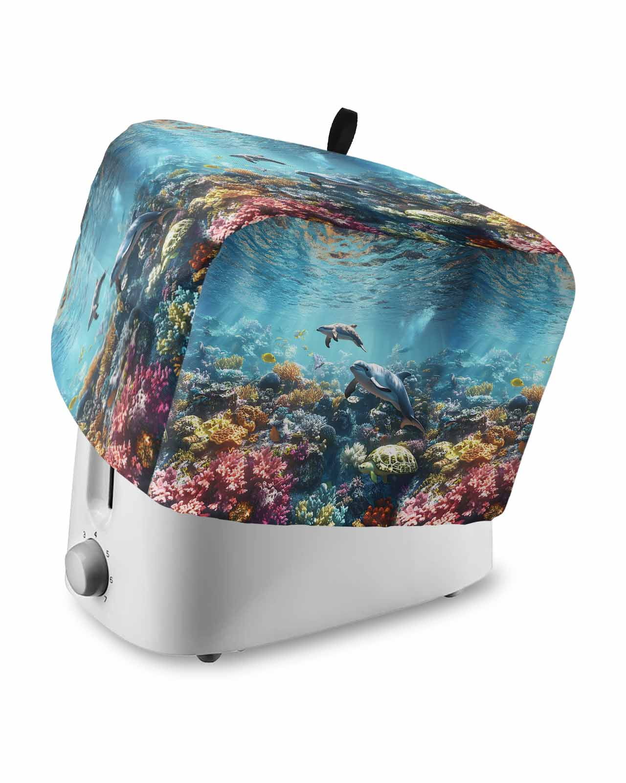 Fsddascl Underwater Animals Small Toaster Cover 2 Slice, Kitchen ...