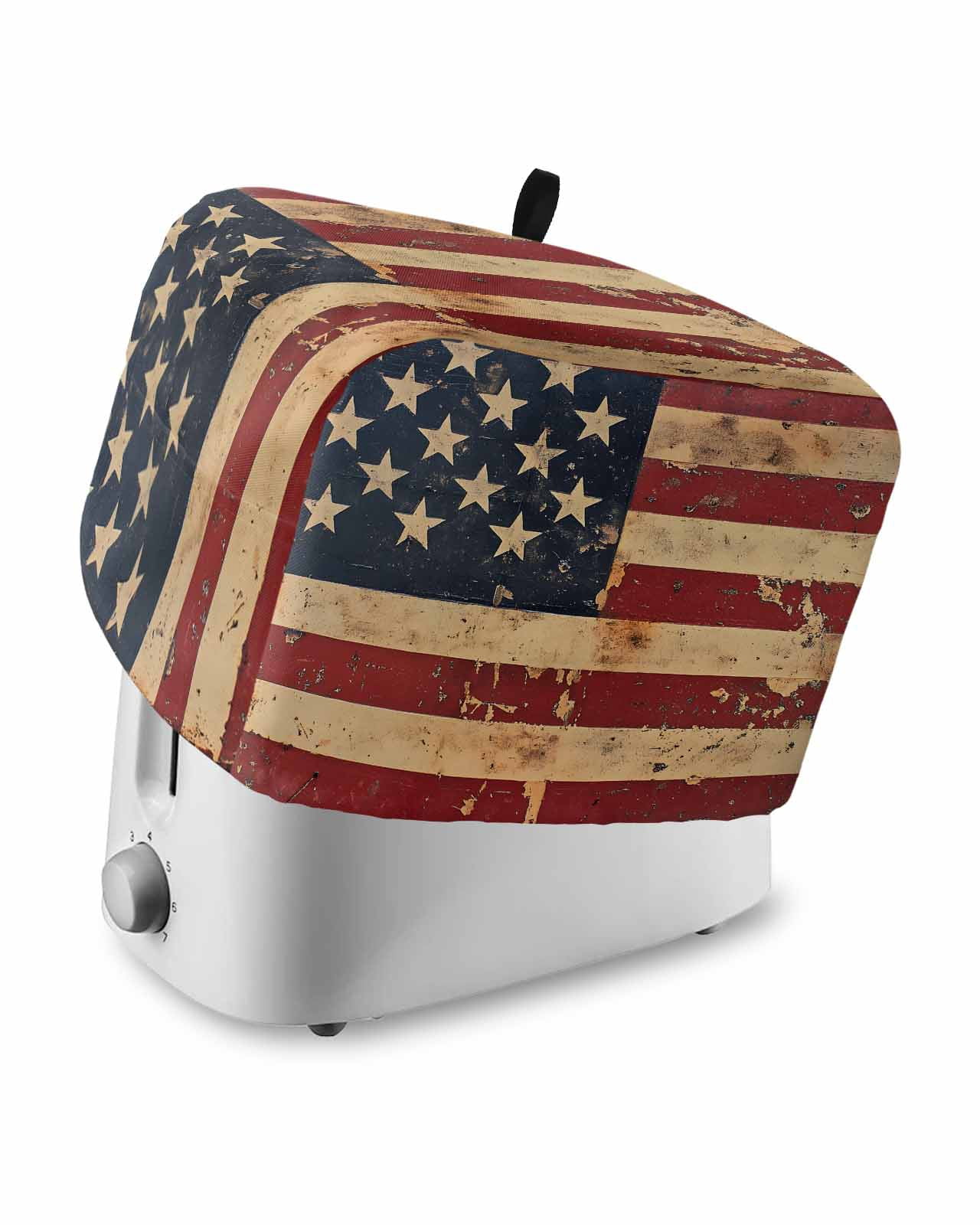 Fsddascl Vintage American Flag Toaster Cover 2 Slice, Small Kitchen ...