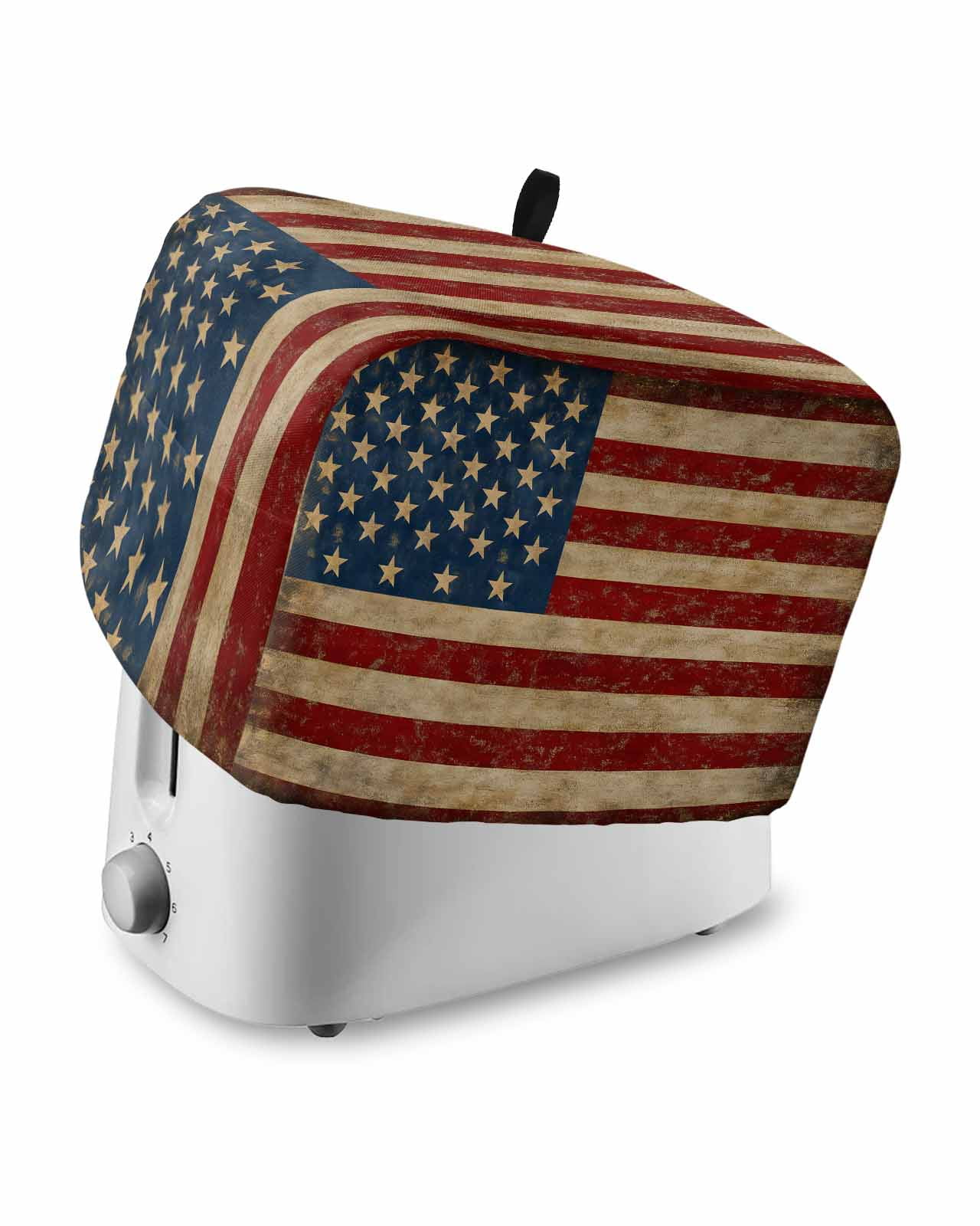 Fsddascl Vintage American Flag Toaster Cover 2 Slice, Small Kitchen ...