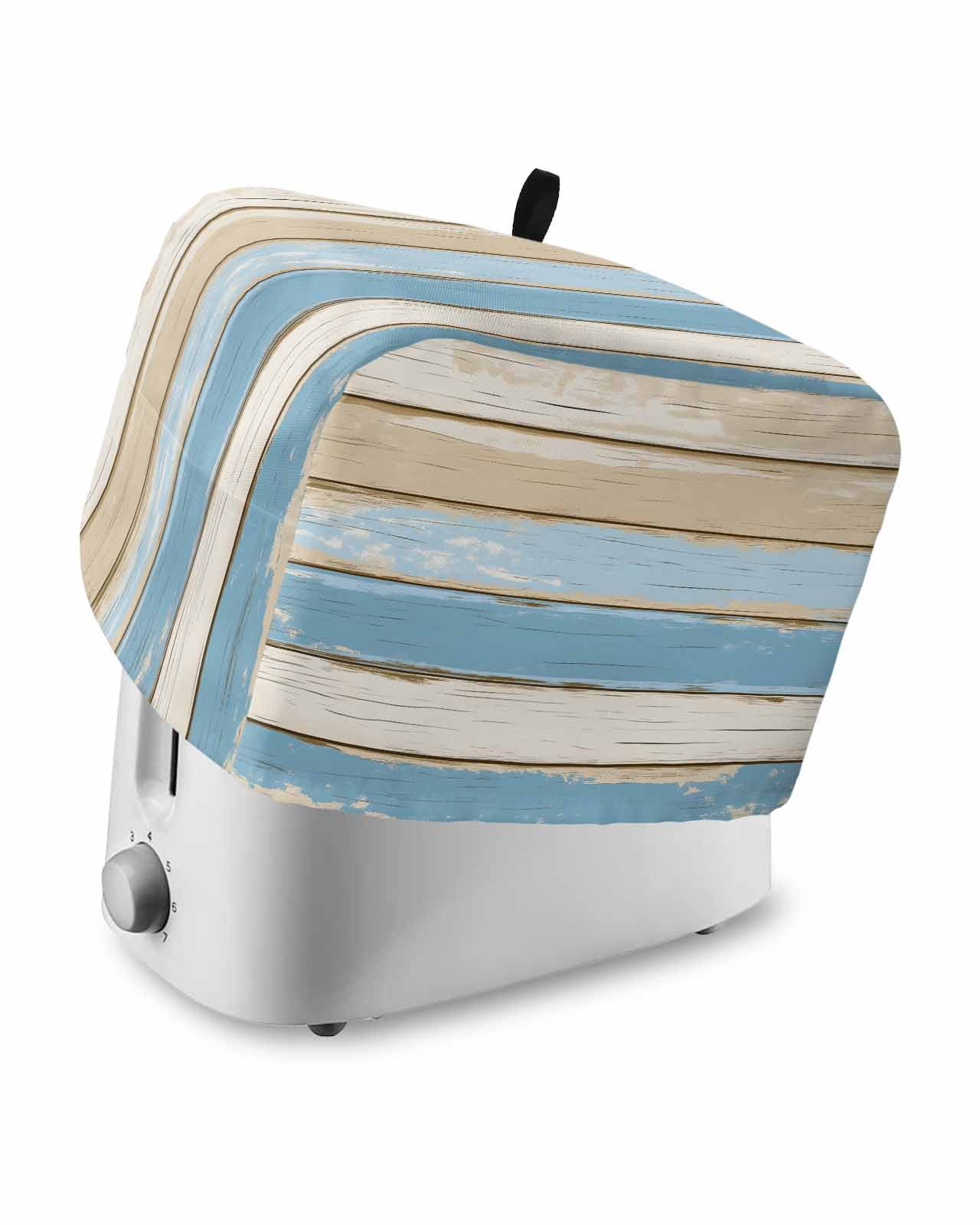 Fsddascl Vintage Blue Brown Small Toaster Cover 2 Slice, Kitchen ...