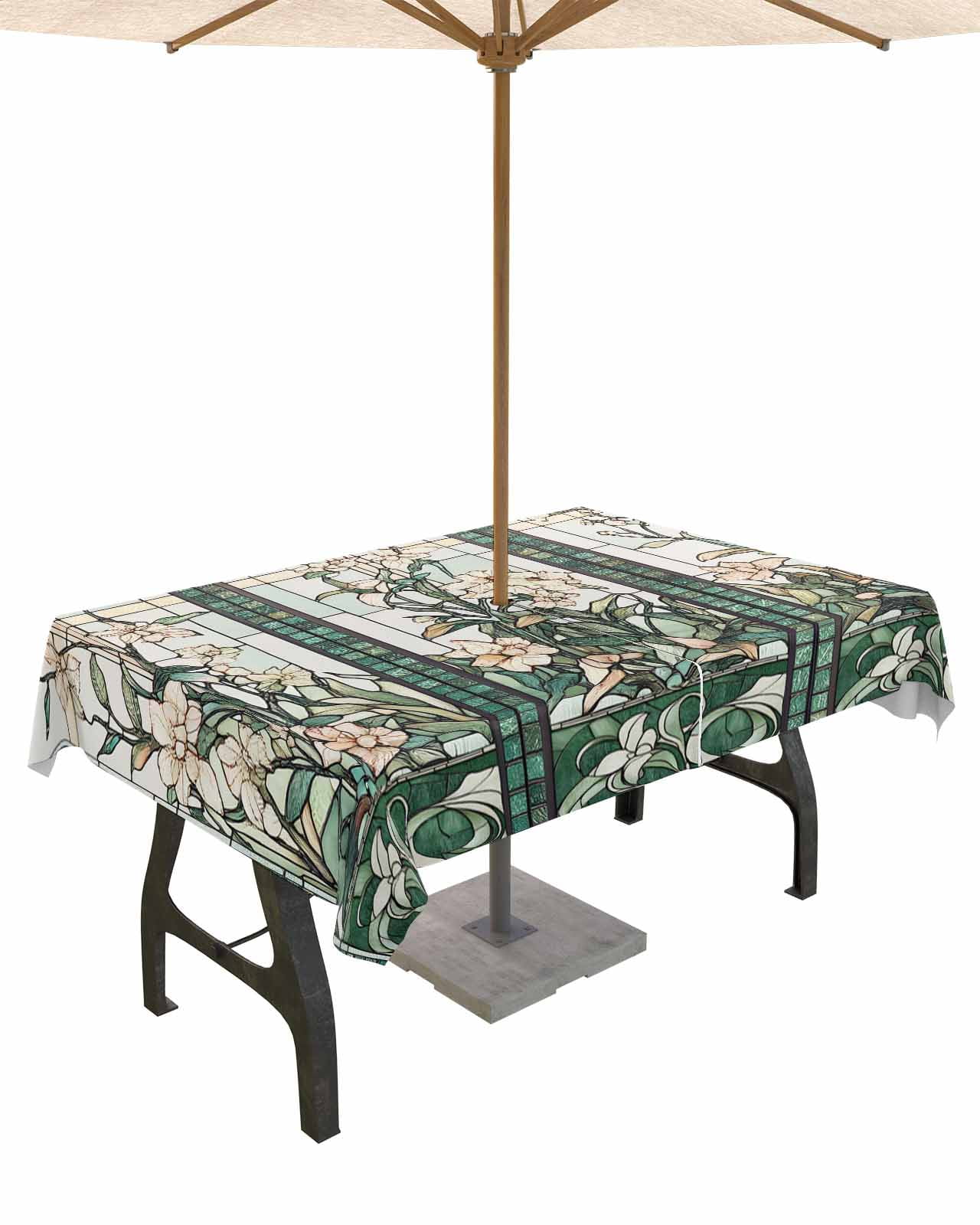 Fsddascl Vintage Dragonfly Outdoor Tablecloth - 60x120 Inch Rectangle ...