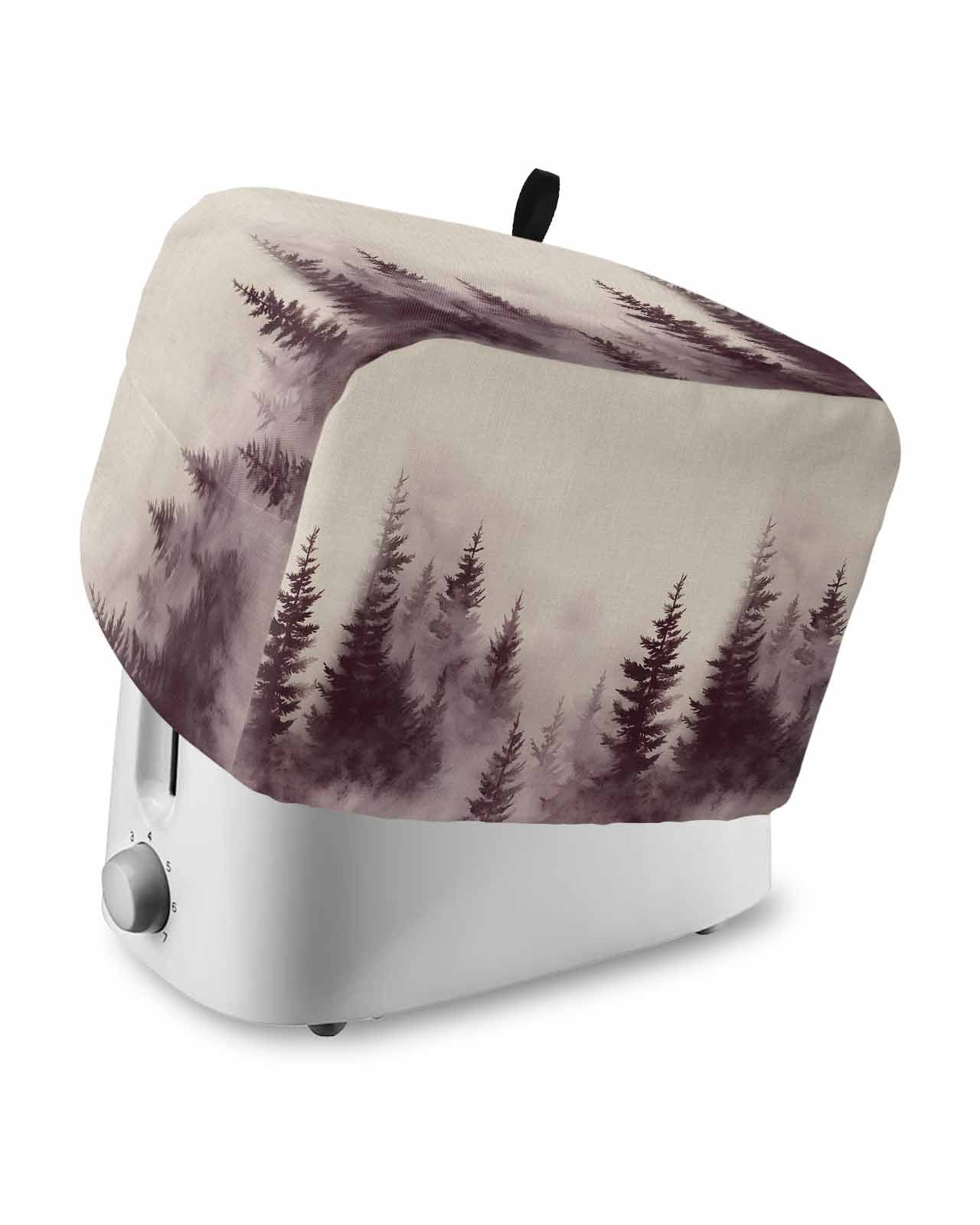 Fsddascl Vintage Forest Toaster Cover 2 Slice, Small Kitchen Appliance ...