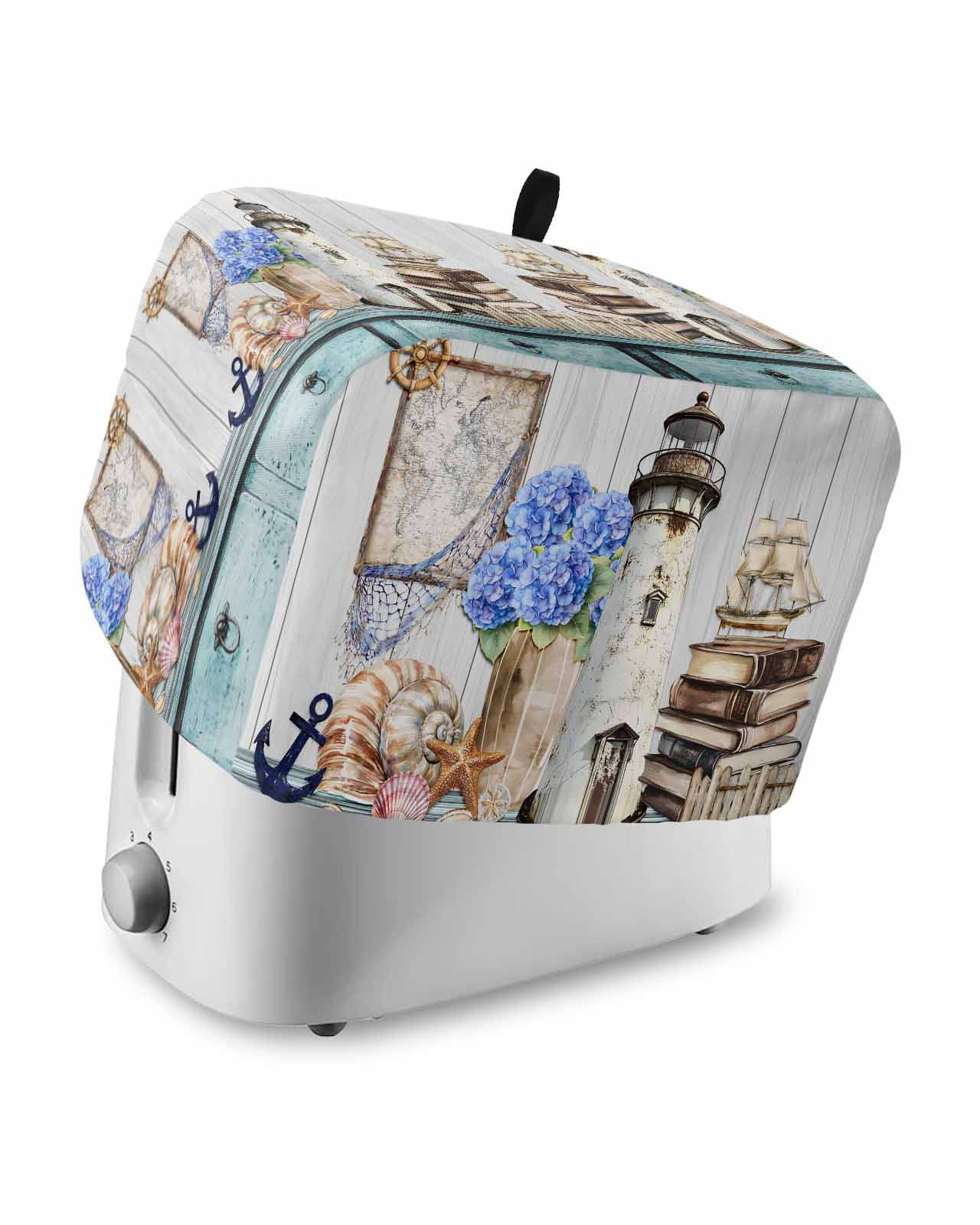 Fsddascl Vintage Lighthouse Coastal Small Toaster Cover 2 Slice ...
