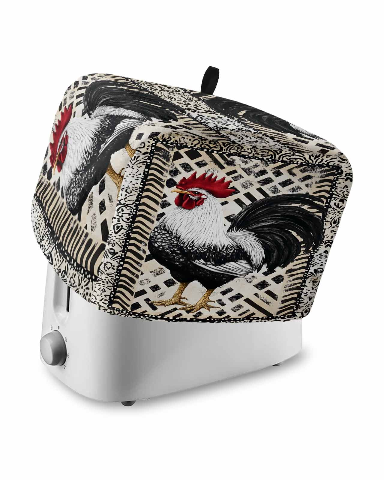 Fsddascl Vintage Rooster Toaster Cover 2 Slice, Small Kitchen Appliance ...