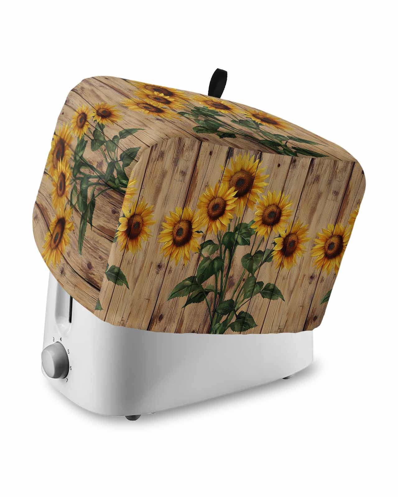 Fsddascl Vintage Sunflower Toaster Cover 2 Slice, Small Kitchen ...