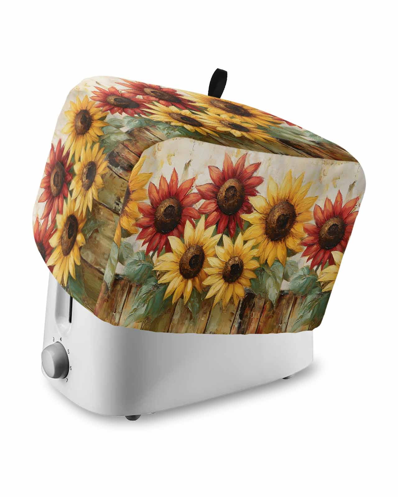 Fsddascl Vintage Sunflowers Small Toaster Cover 2 Slice, Kitchen ...