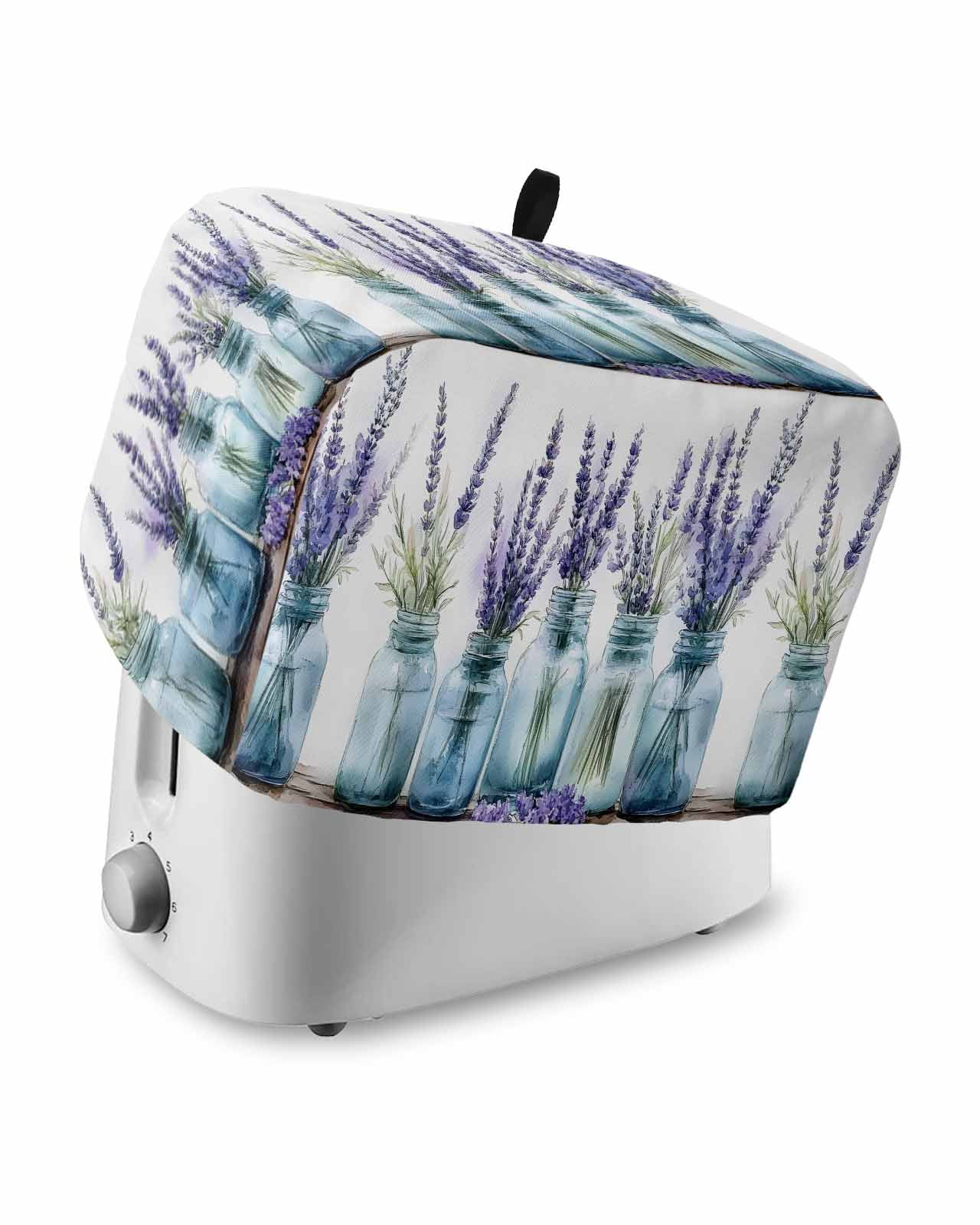 Fsddascl Watercolor Flowers Small Toaster Cover 2 Slice, Kitchen ...