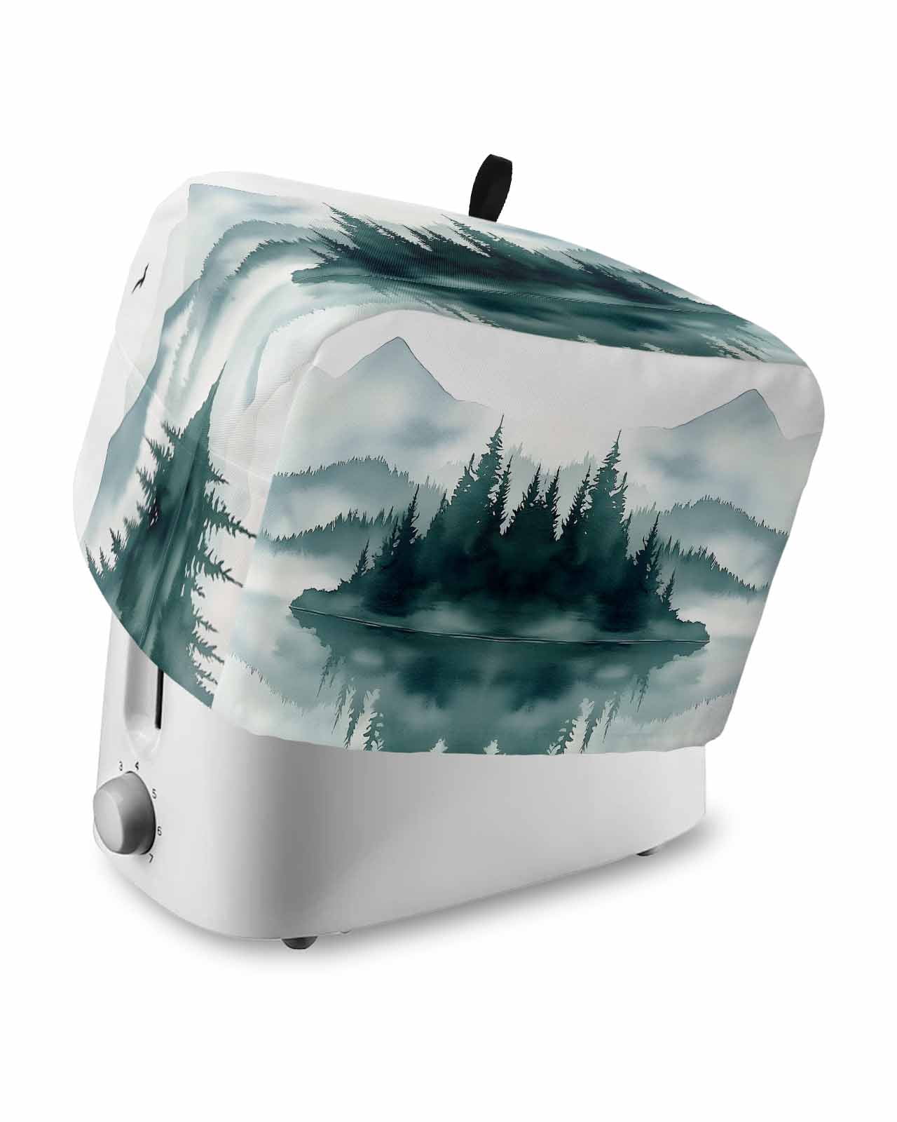 Fsddascl Watercolor Mountain Toaster Cover 4 Slice, Large Kitchen ...
