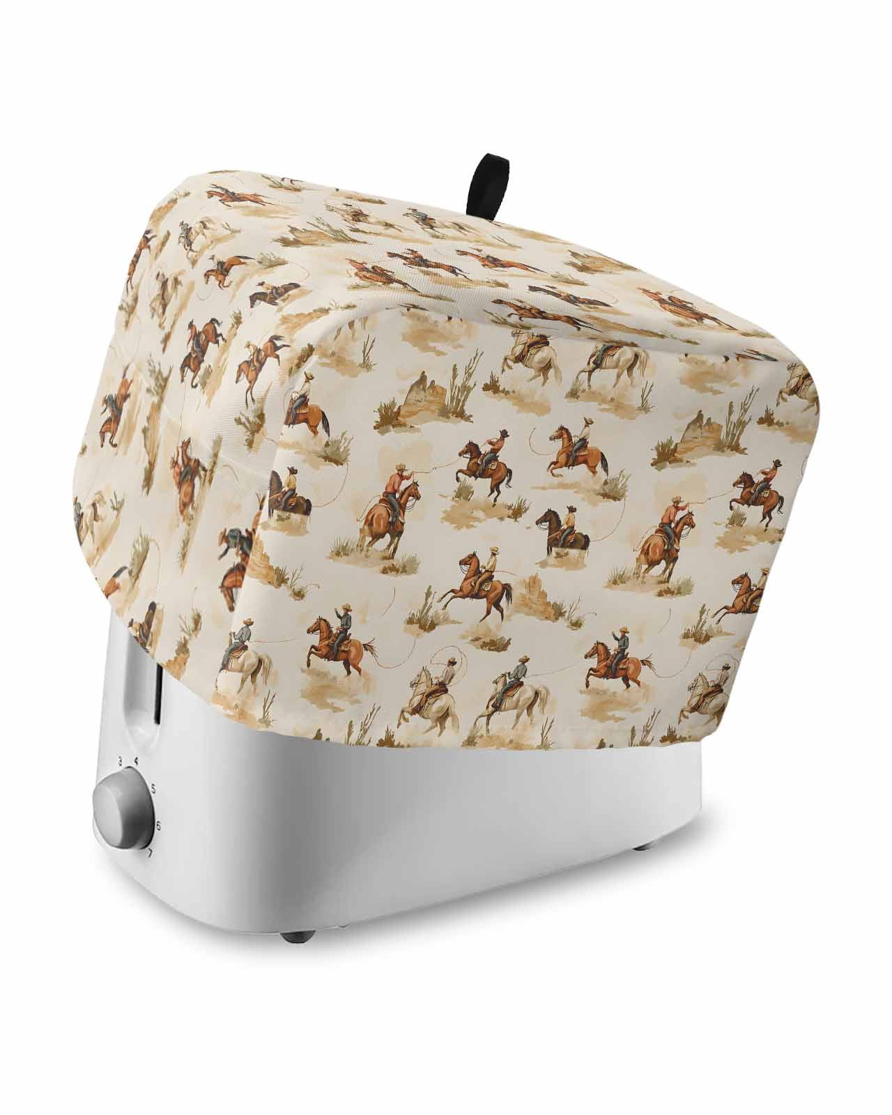 Fsddascl Western Cowboy Toaster Cover 2 Slice, Small Kitchen Appliance ...