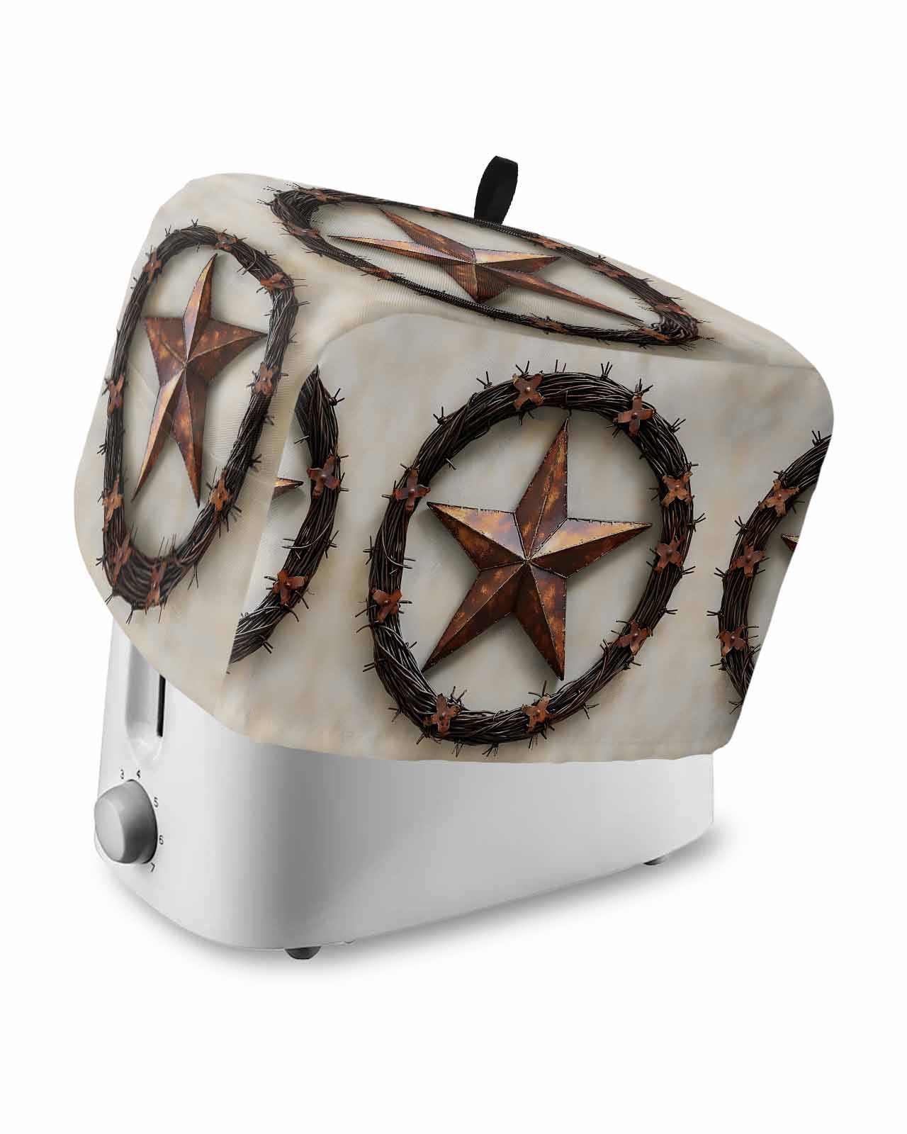 Fsddascl Western Star Brown Toaster Cover 2 Slice, Small Kitchen ...