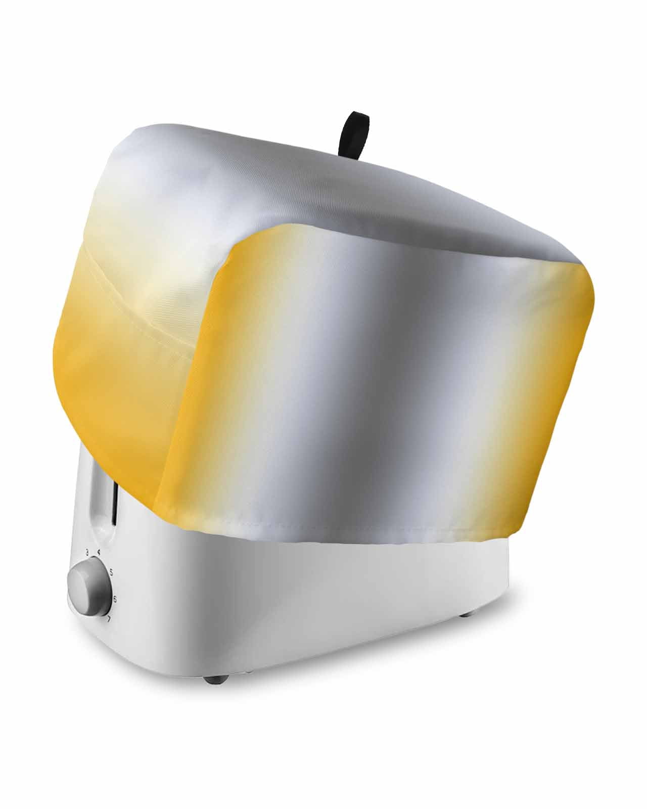 Fsddascl Yellow Grey Small Toaster Cover 2 Slice, Kitchen Appliance ...