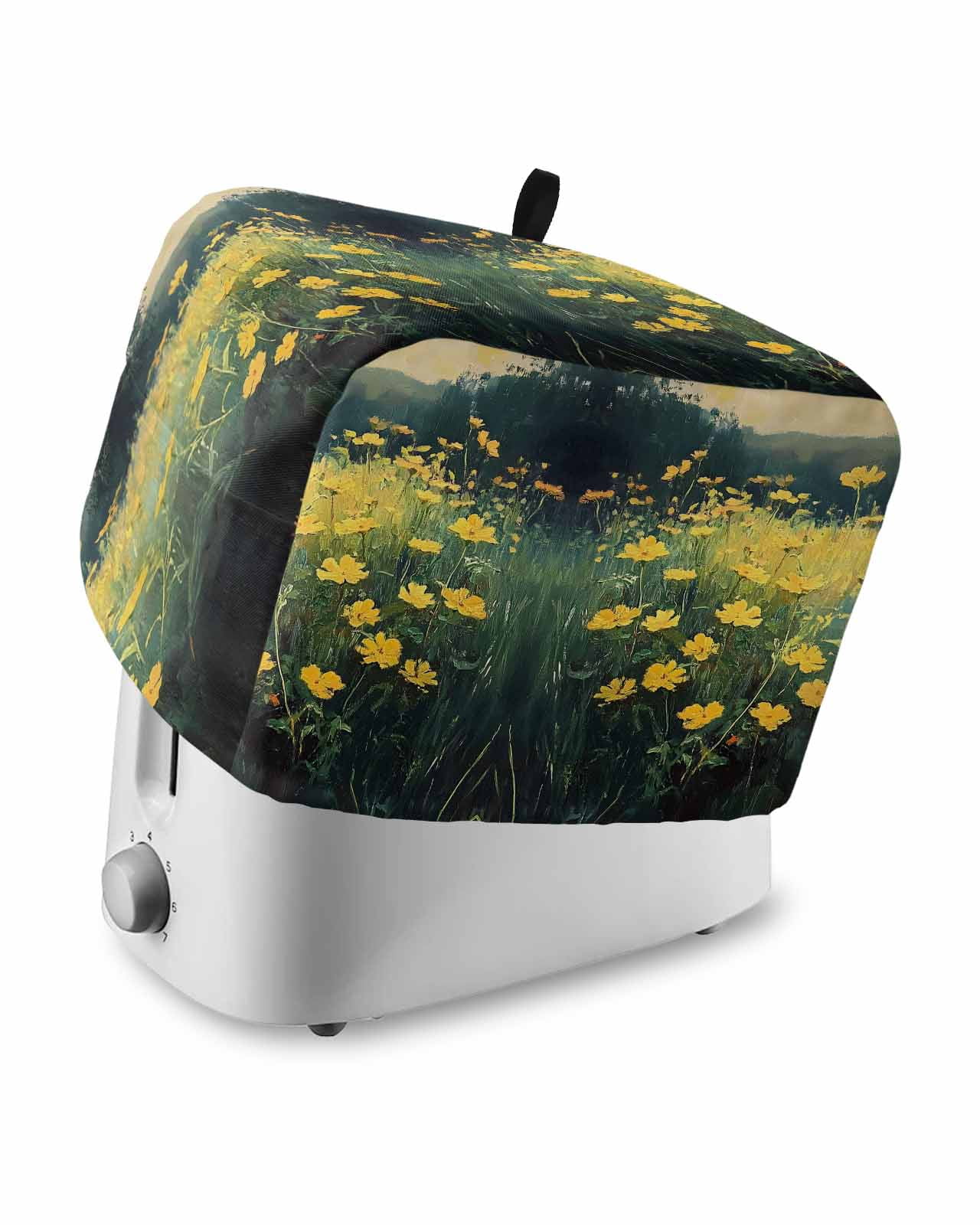 Fsddascl Yellow Spring Floral Toaster Cover 2 Slice, Small Kitchen ...