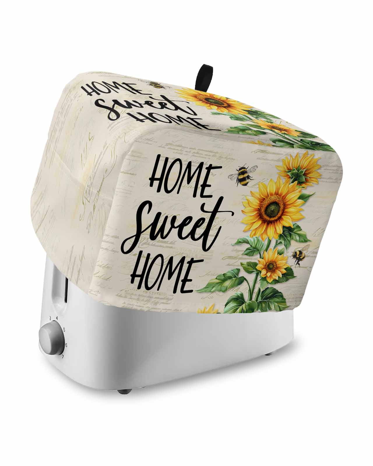 Fsddascl Yellow Sunflower Small Toaster Cover 2 Slice, Kitchen ...