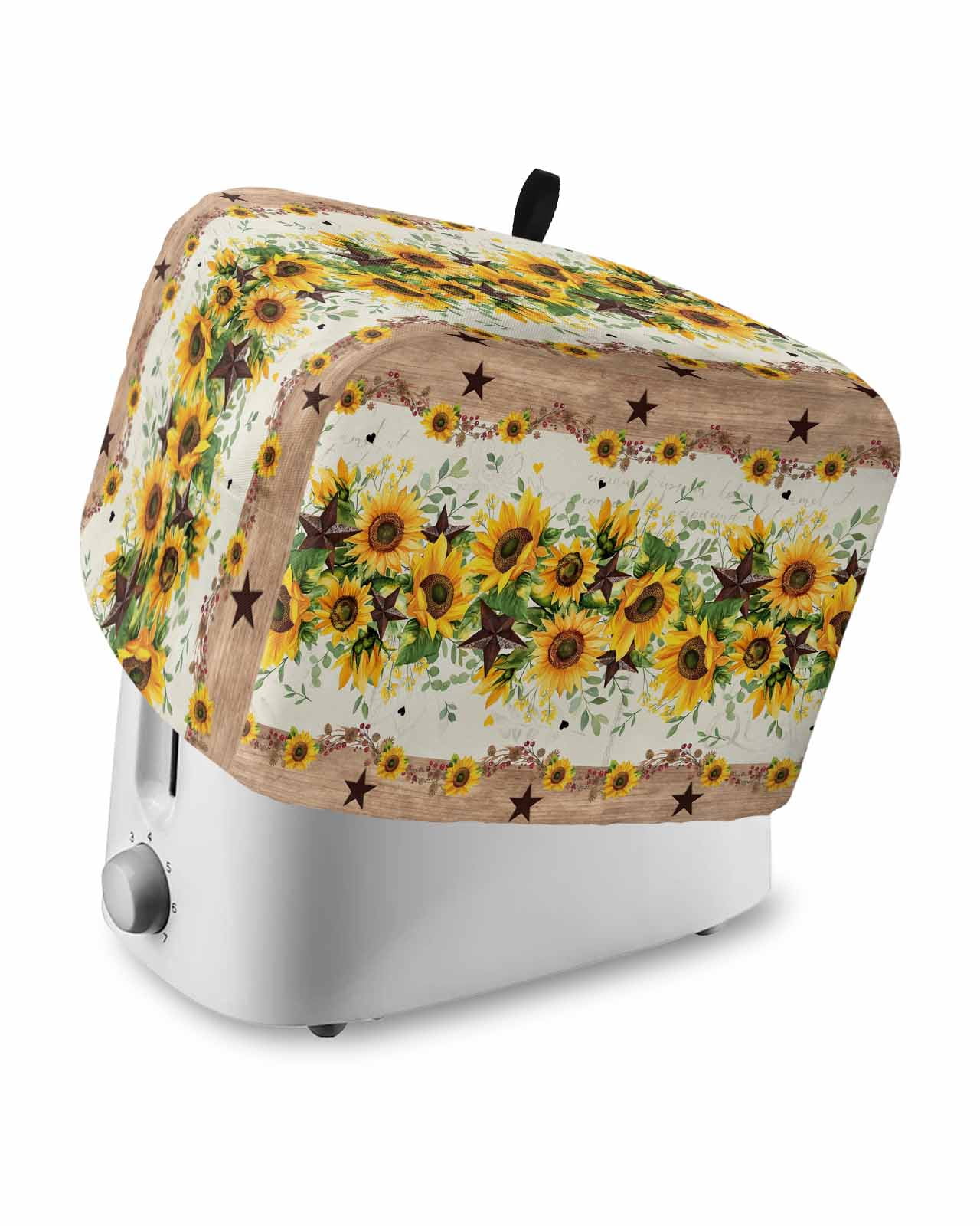 Fsddascl Yellow Sunflower Small Toaster Cover 2 Slice, Kitchen ...