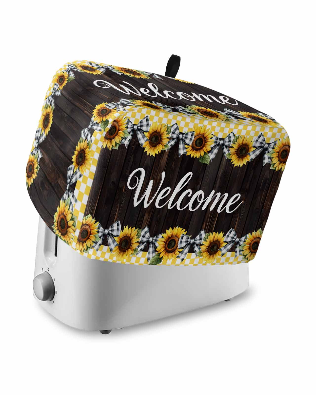 Fsddascl Yellow Sunflower Small Toaster Cover 2 Slice, Kitchen ...