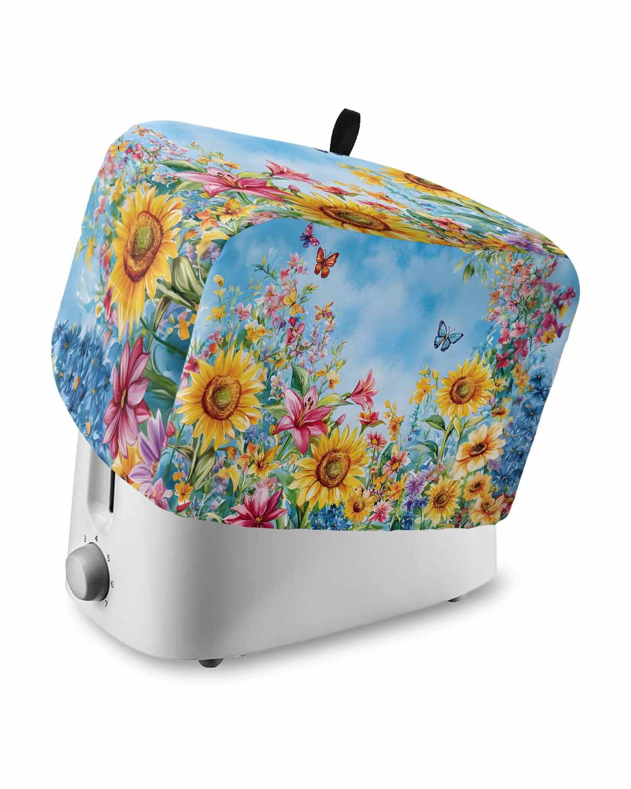 Fsddascl Yellow Sunflower Toaster Cover 2 Slice, Small Kitchen ...