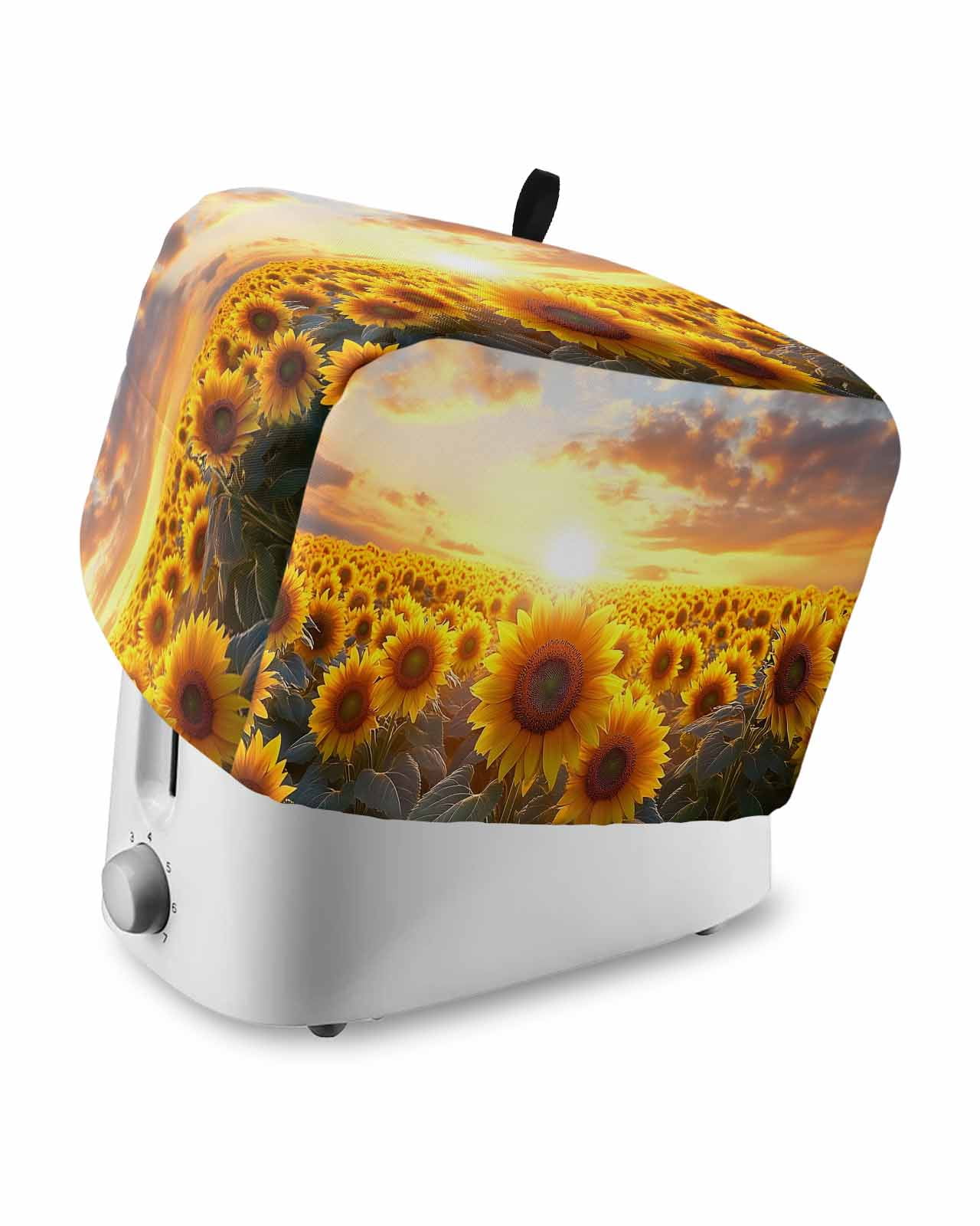 Fsddascl Yellow Sunflowers Small Toaster Cover 2 Slice, Kitchen ...
