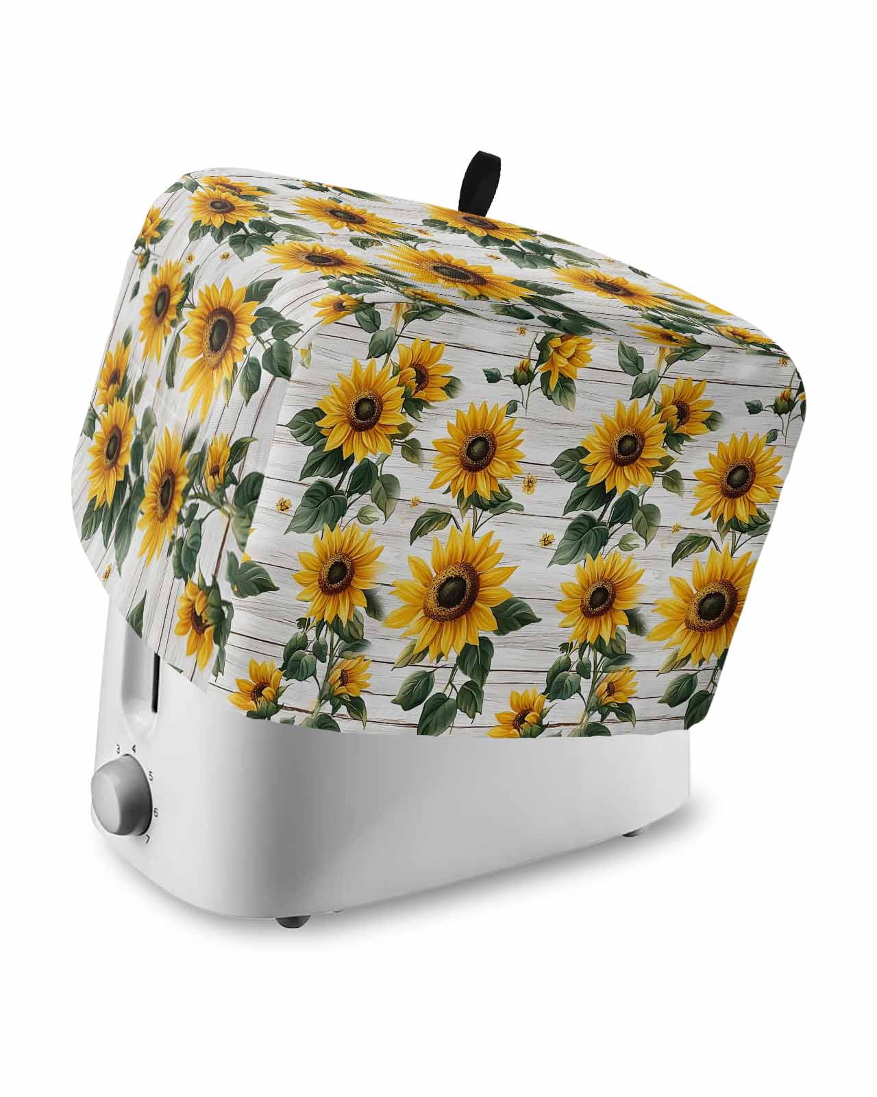 Fsddascl Yellow Sunflowers Toaster Cover 4 Slice, Large Kitchen ...