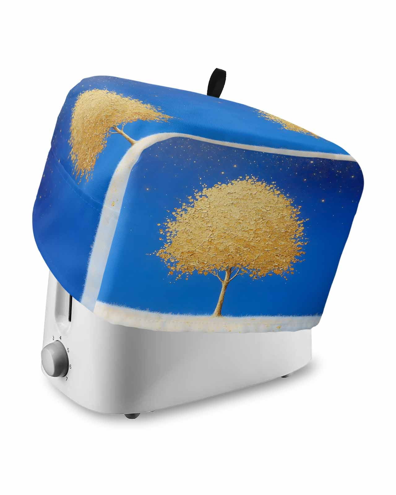 Fsddascl Yellow Tree Leaves Toaster Cover 4 Slice, Large Kitchen ...
