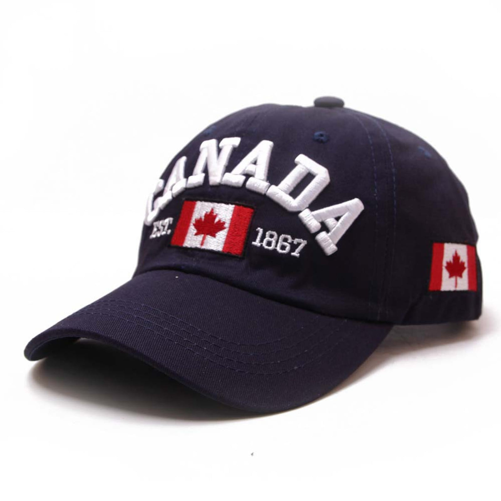 Fshinging Canada Baseball Cap Canada Day Embroidered Maple Leaf Flag ...