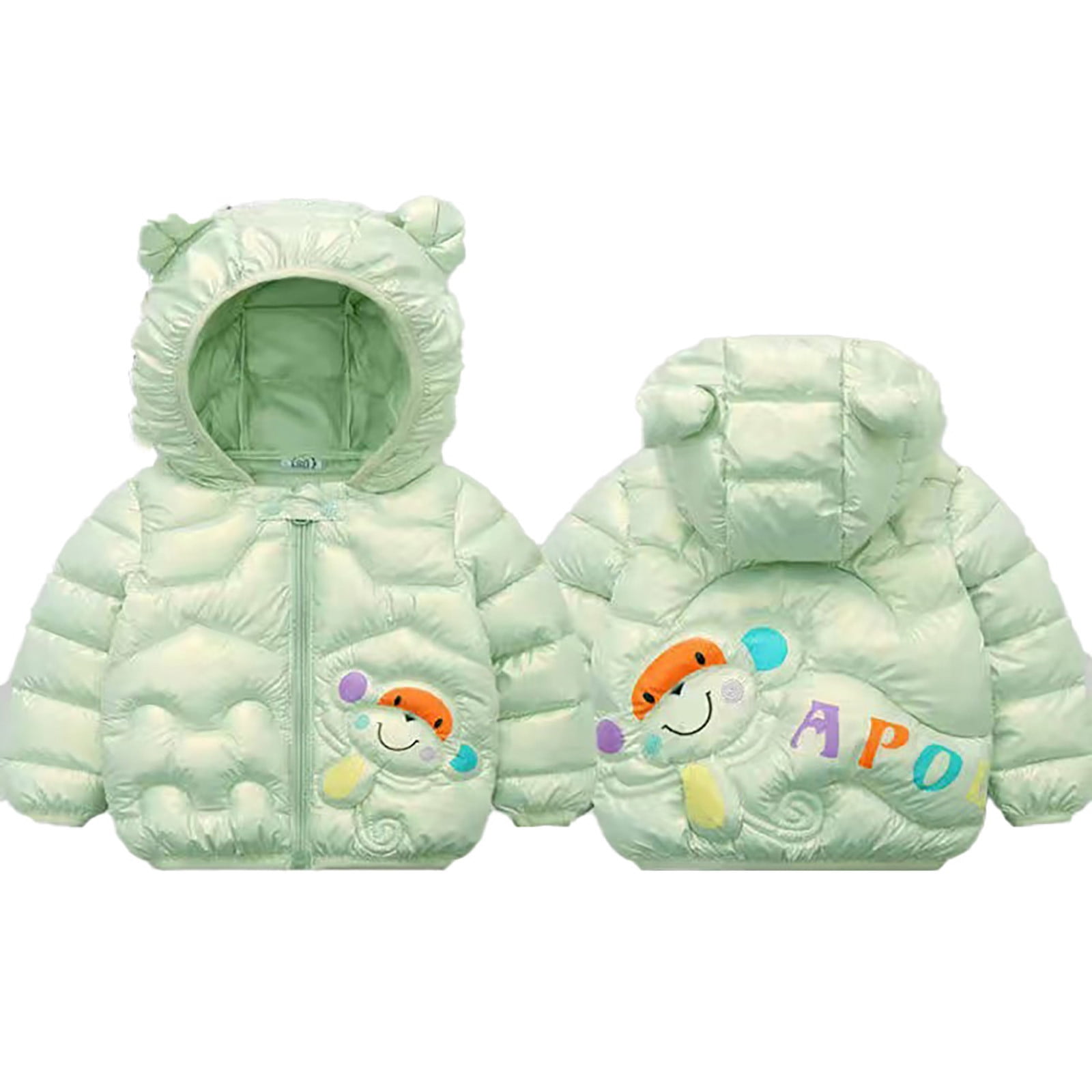 Fshinging Little Girls Boys Autumn Winter Colorful Monkey Cartoon ...