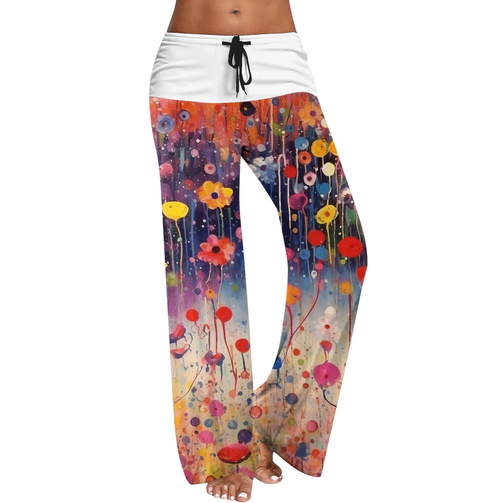 Fshinging Sweatpants Women Long Harem On Boho Beach Lightweight Casual ...