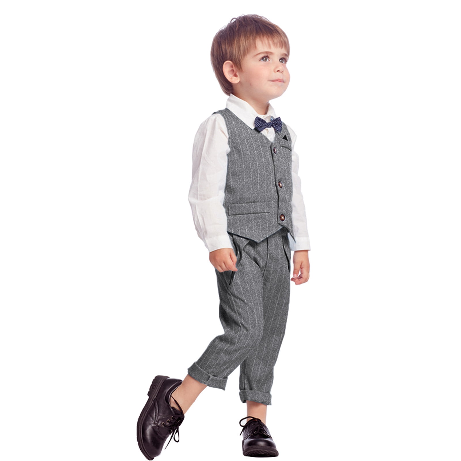 Fshinging Toddler Boy Outfits 2 Piece Set Clothes Long Sleeve T Shirt ...