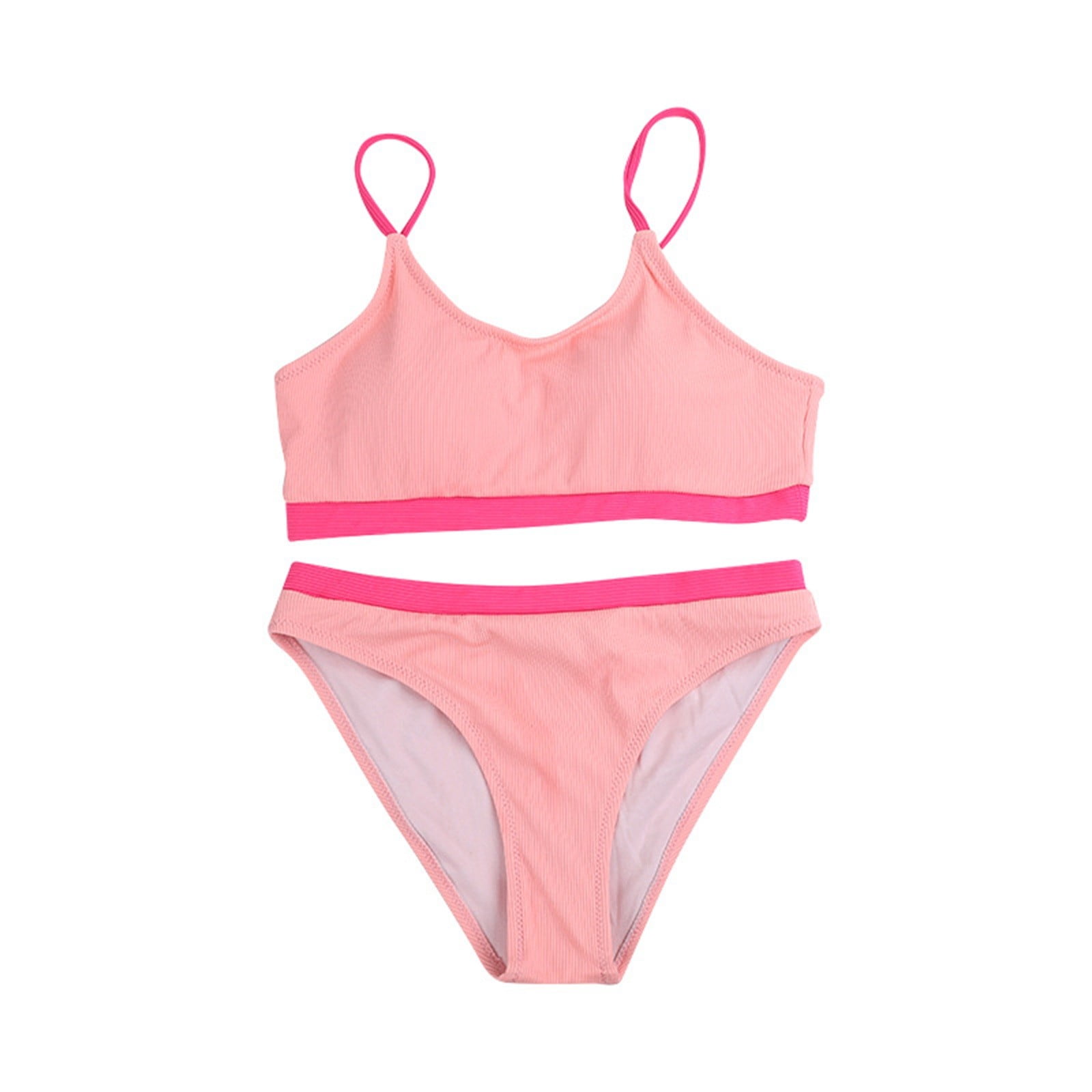 Fshinging Toddler Girl Swimsuit Sports Solid Color Bikini Tops With ... Fshinging Toddler Girl Swimsuit Sports Solid Color Bikini Tops With ...