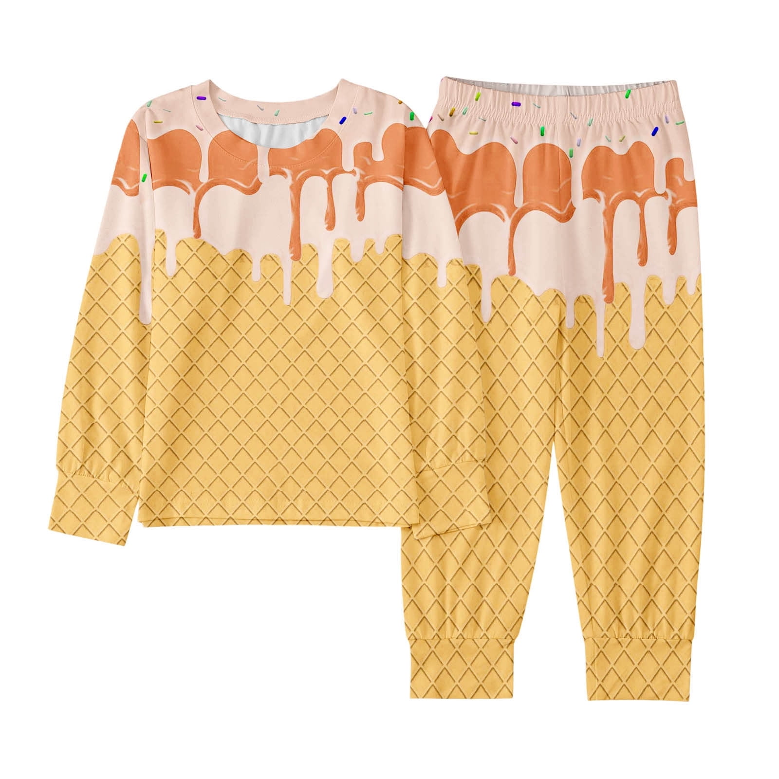 Fshinging Two Piece Set for Toddler Boys Outfits Long Sleeve Casual ...