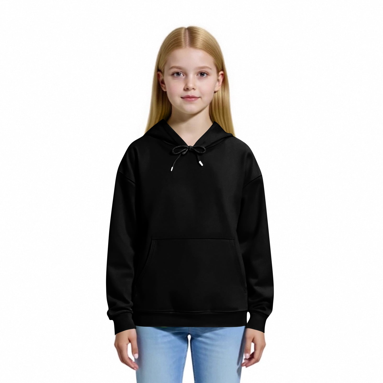 Fshiont Girls Hoodie Oversized Sweatshirt Fashion Cute Long Sleeve ...